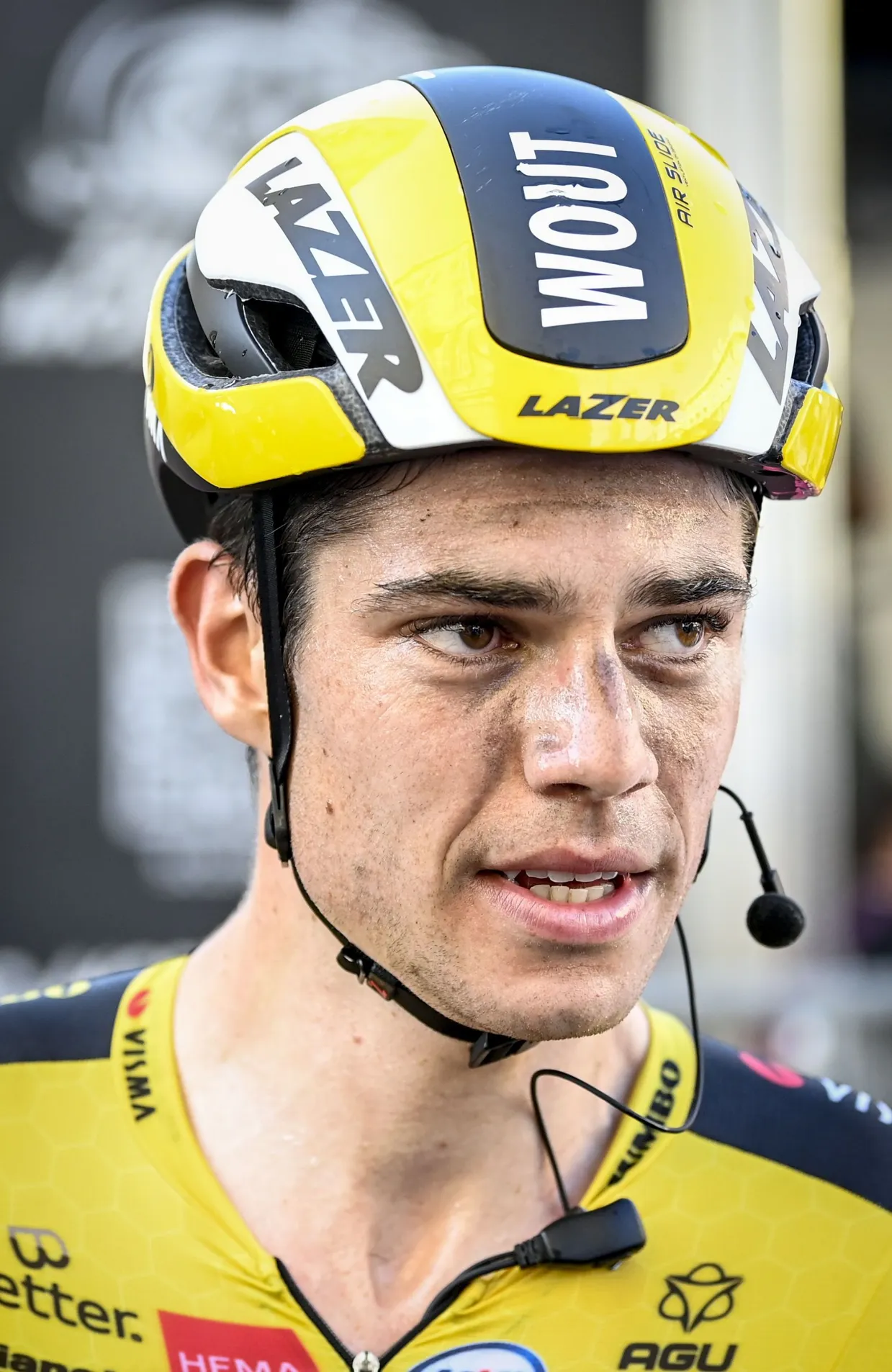 Wout van Aert, Jour 1 de sa vie d’après - RTBF Actus