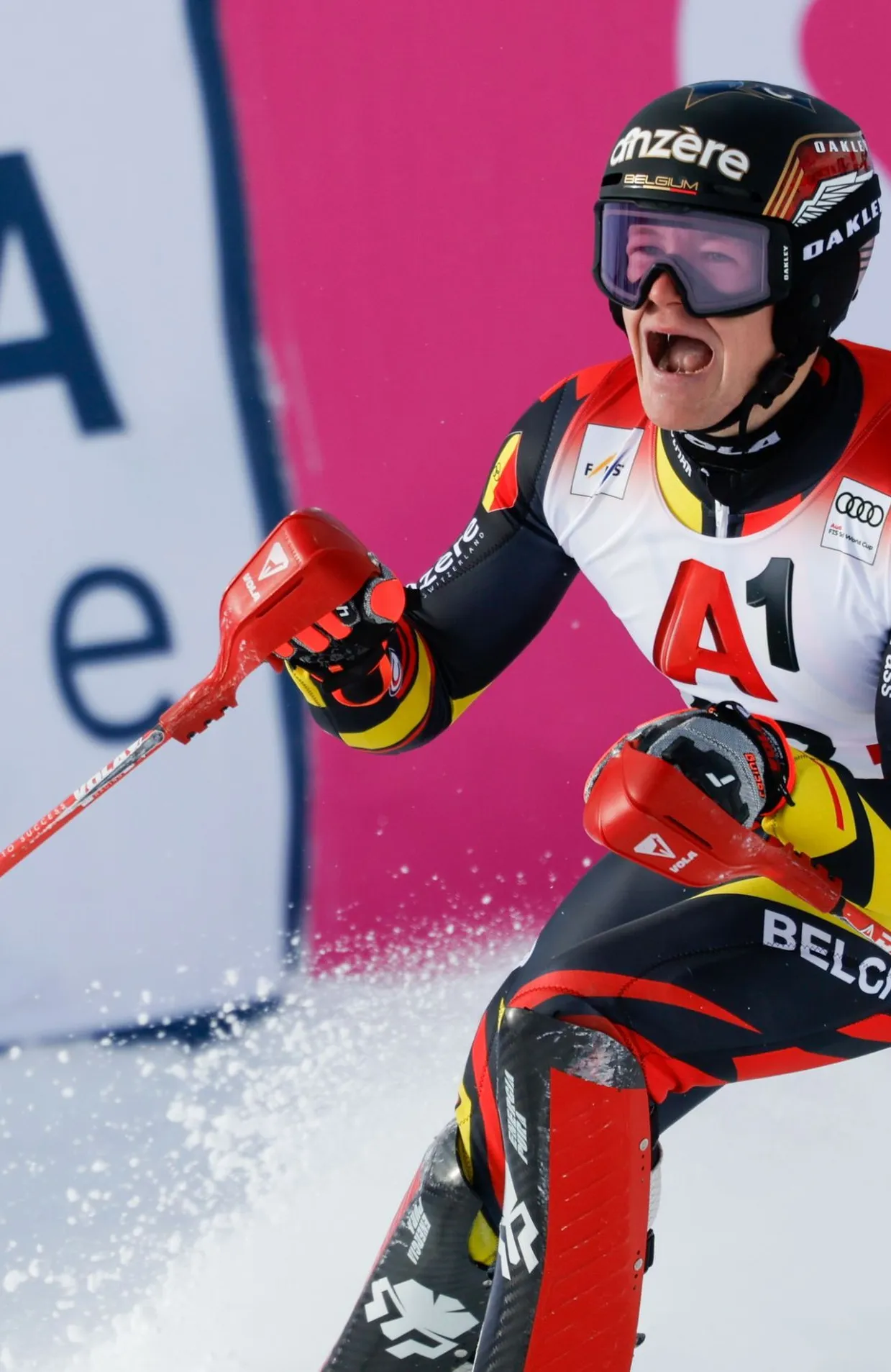 Coupe du monde de ski alpin : Sam Maes termine à la 12e place du slalom ...