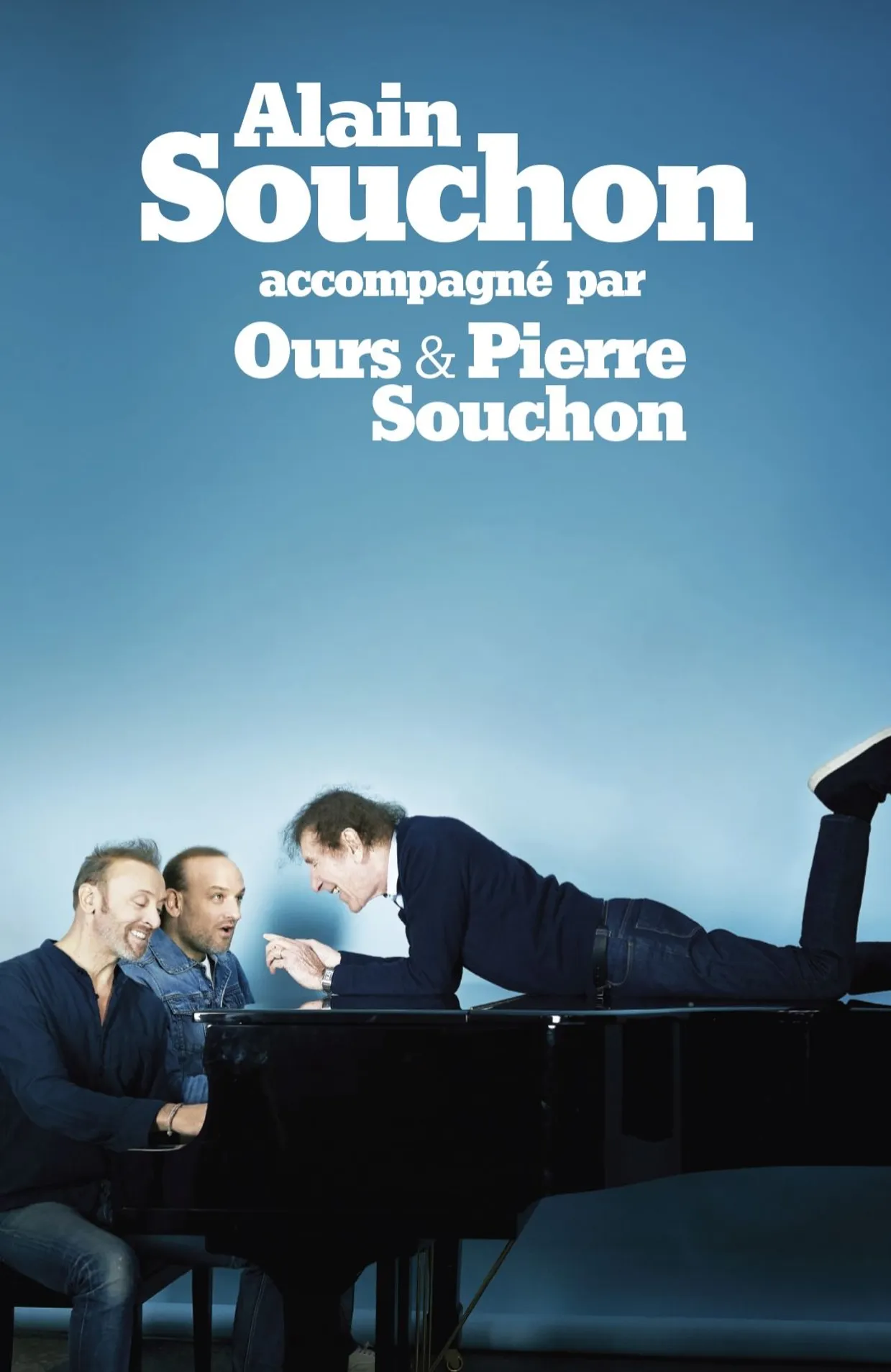 Alain Souchon, accompagné par Ours et Pierre Souchon, les 8 et 9 ...