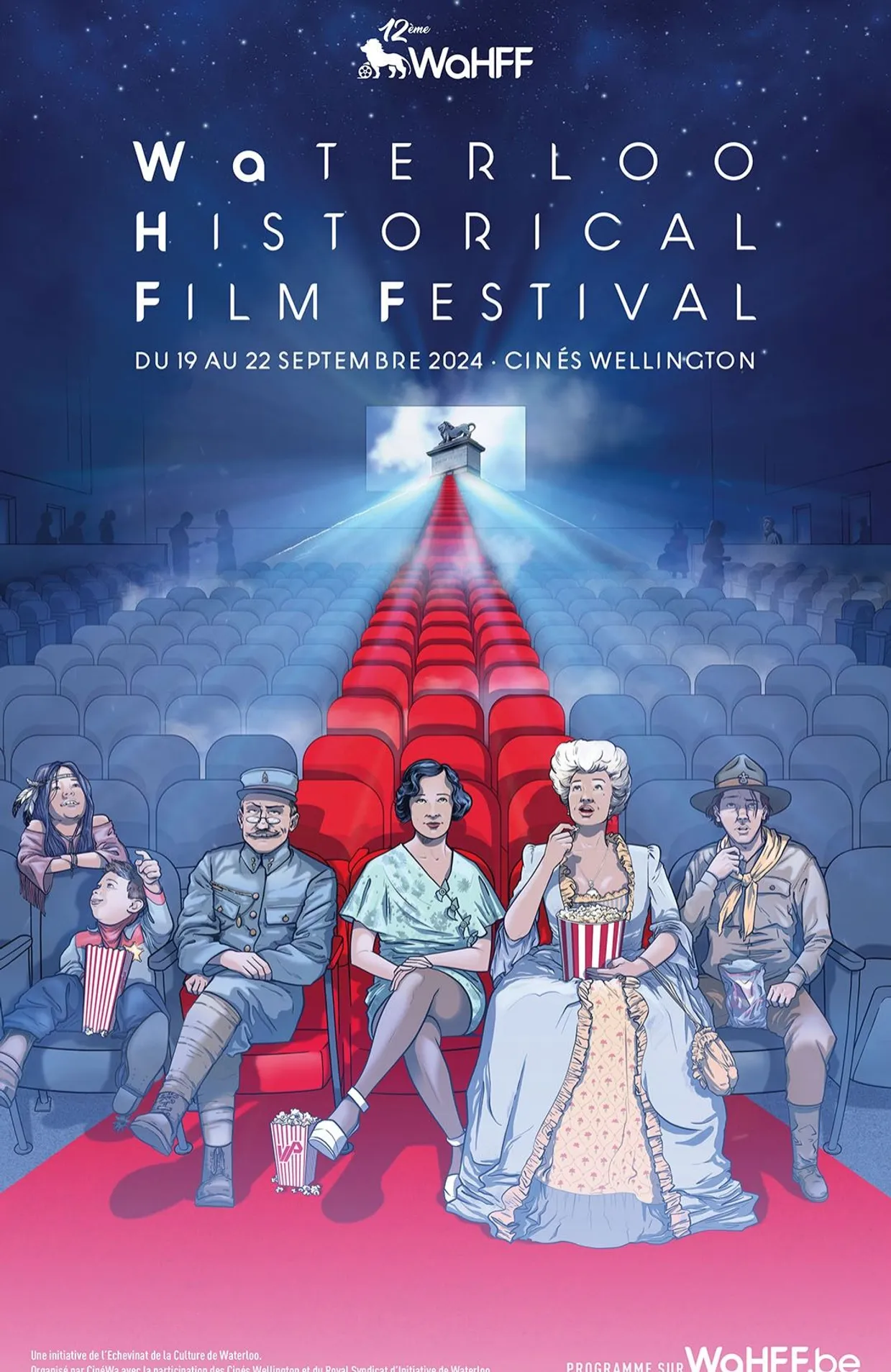 Le WaHFF, le festival du film historique de Waterloo