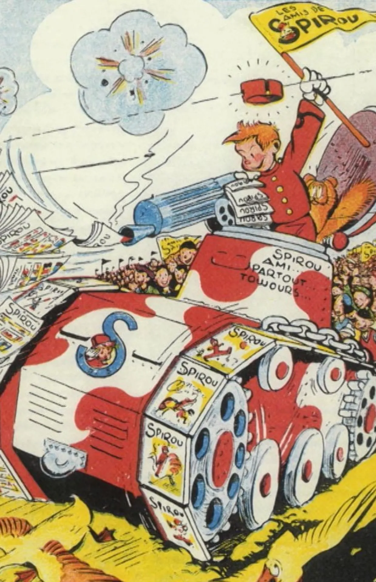 Spirou : le résistant discret de la Seconde Guerre mondiale - RTBF Actus