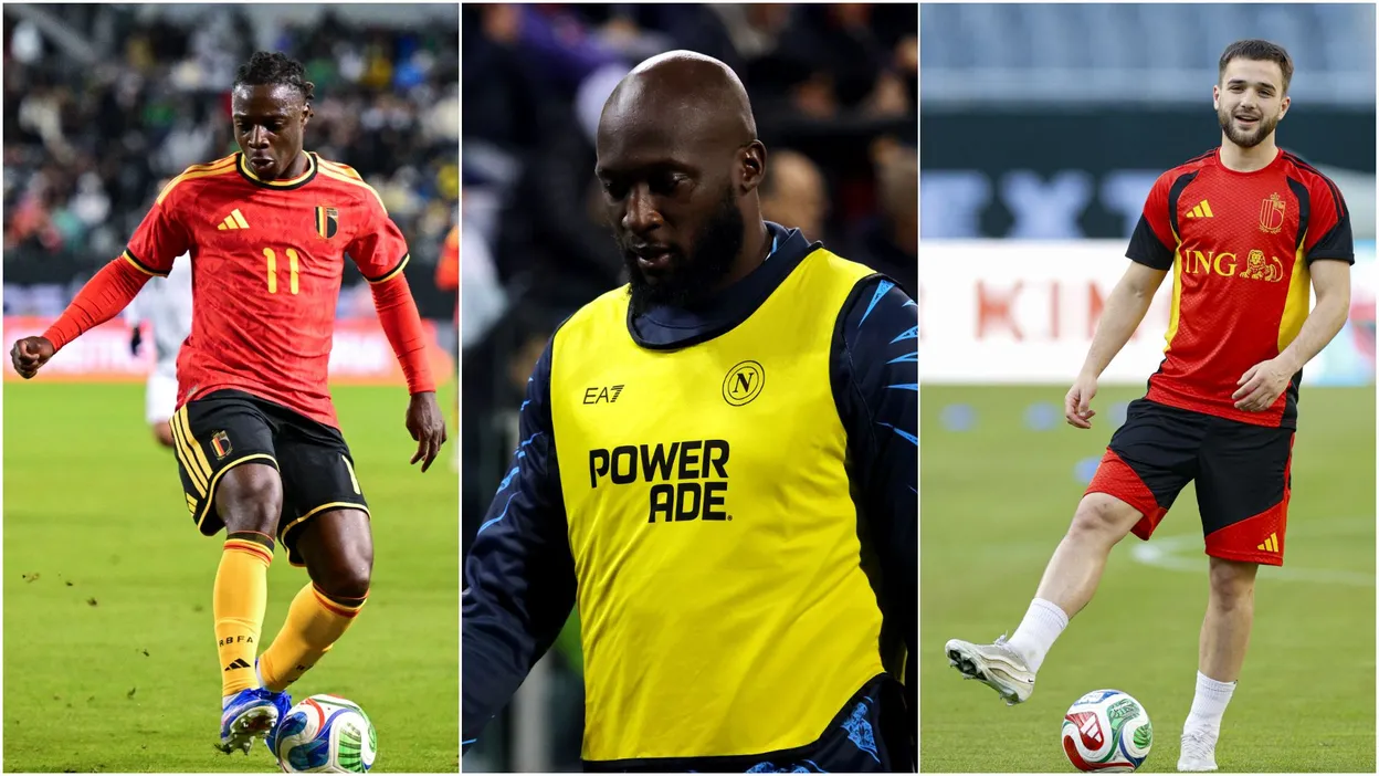 Diables Rouges, l’équipe foot de la RTBF fait sa sélection : 16 joueurs ...