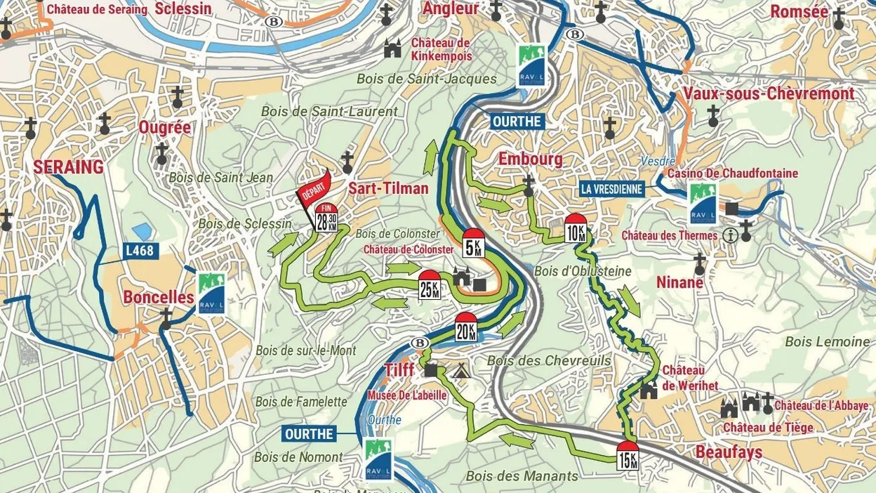 Beau Vélo de RAVeL 2025 : dernière étape à Liège Sart Tilman, ce samedi ...