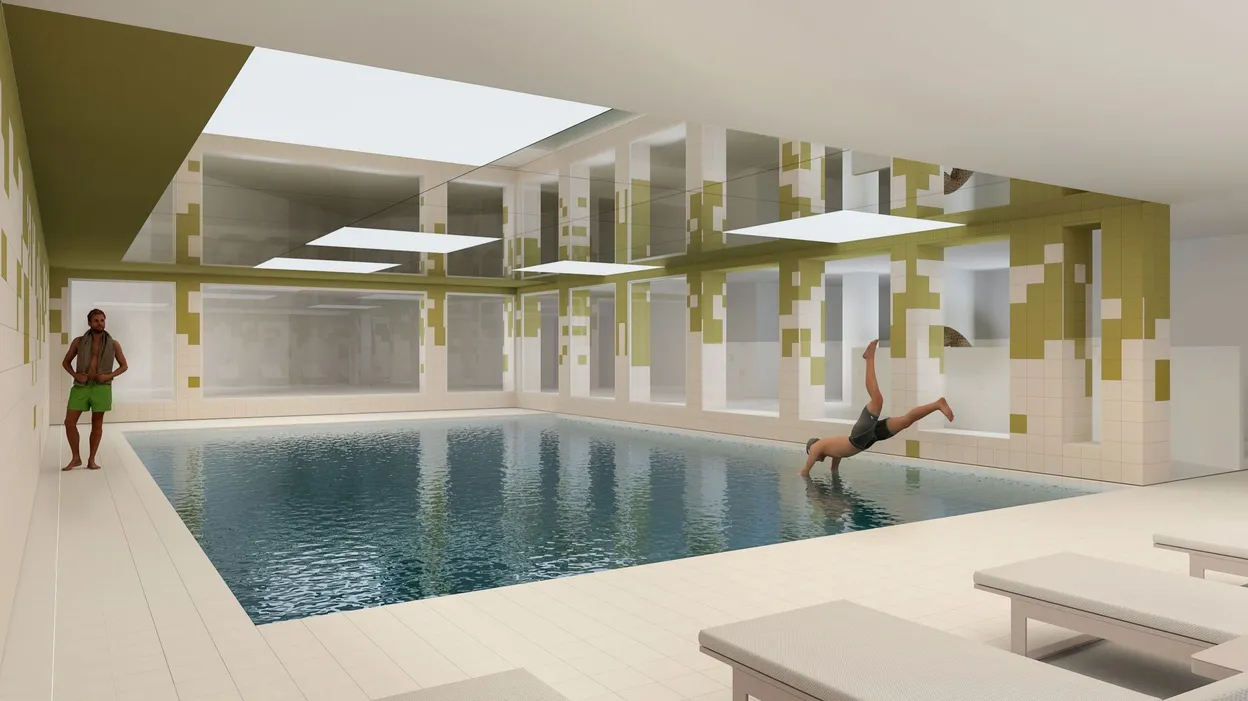 Namur : Unibricks demande un permis pour reconvertir l'ancienne piscine ...