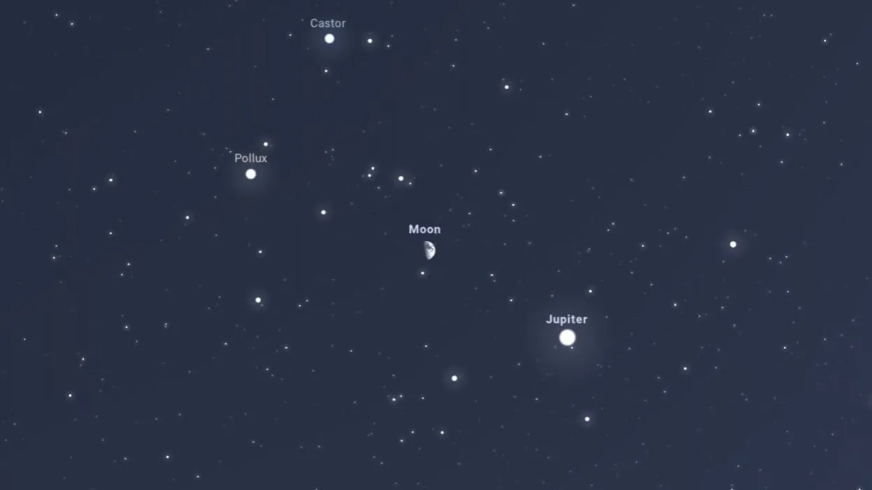 La carte du ciel et les autres événements astronomiques du mois de mars ...