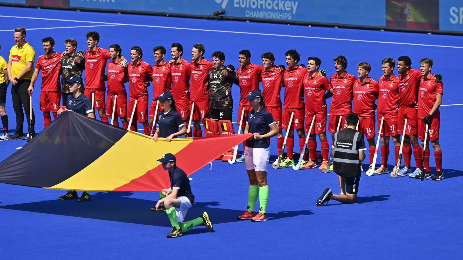 Euro de hockey : les Red Lions remportent leur premier match de ...