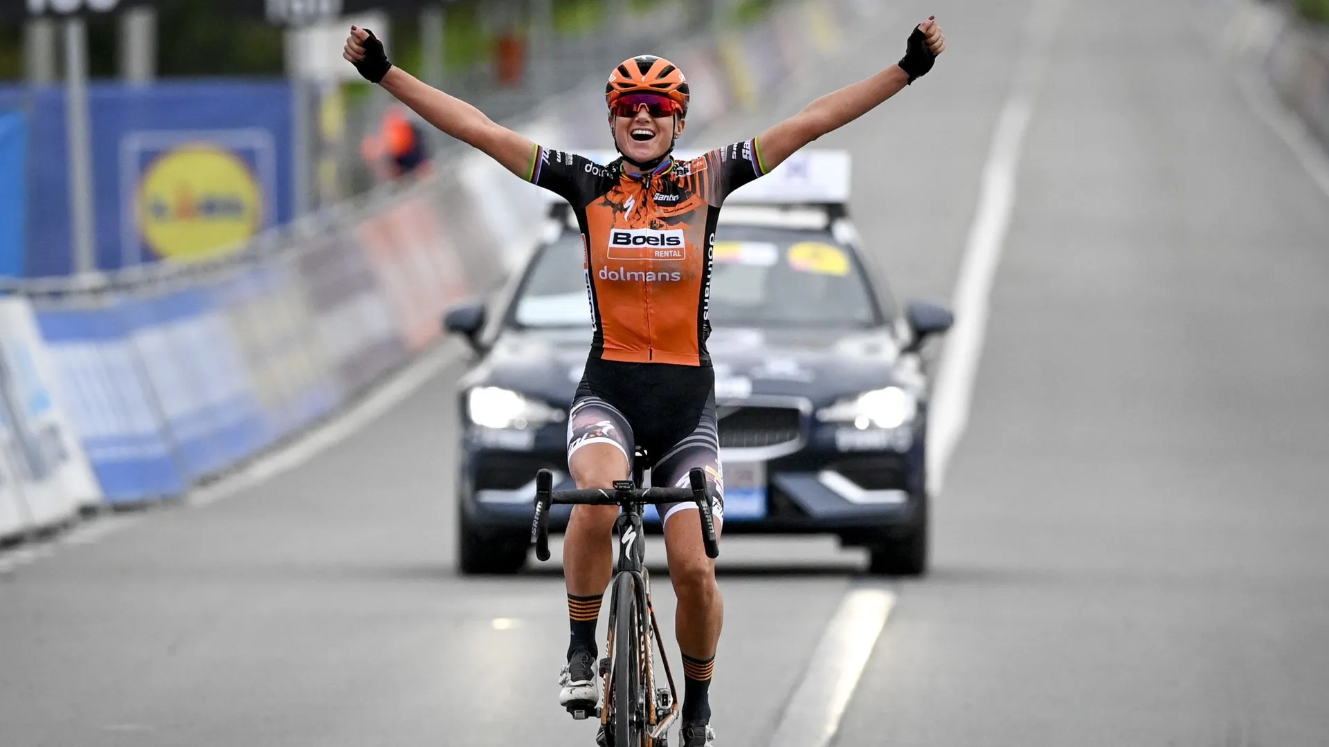 Chantal van den Broek-Blaak, championne du monde en 2017, attend son 2e ...