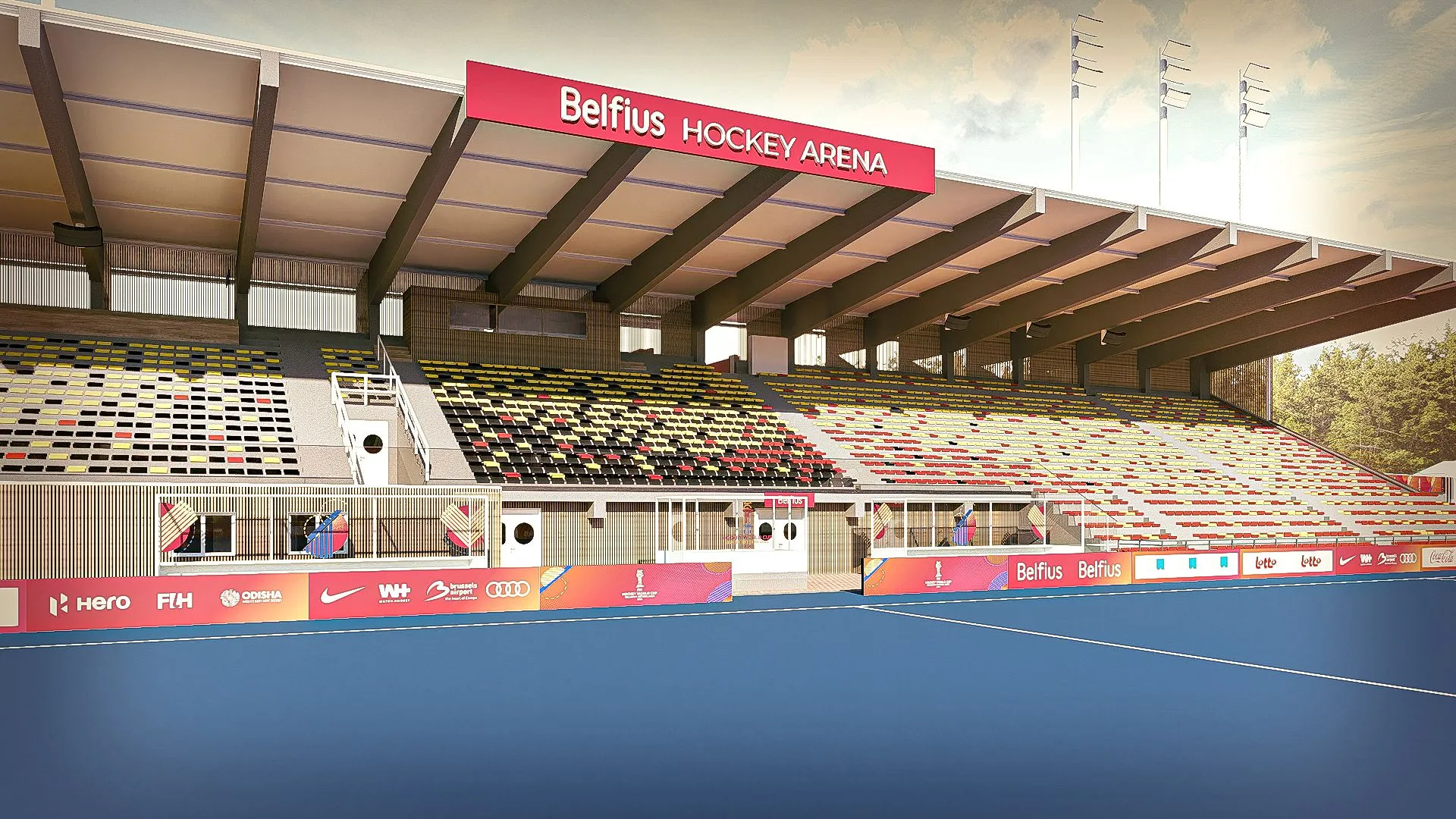 Wavre : le stade national de hockey s’appelle désormais Belfius Hockey ...