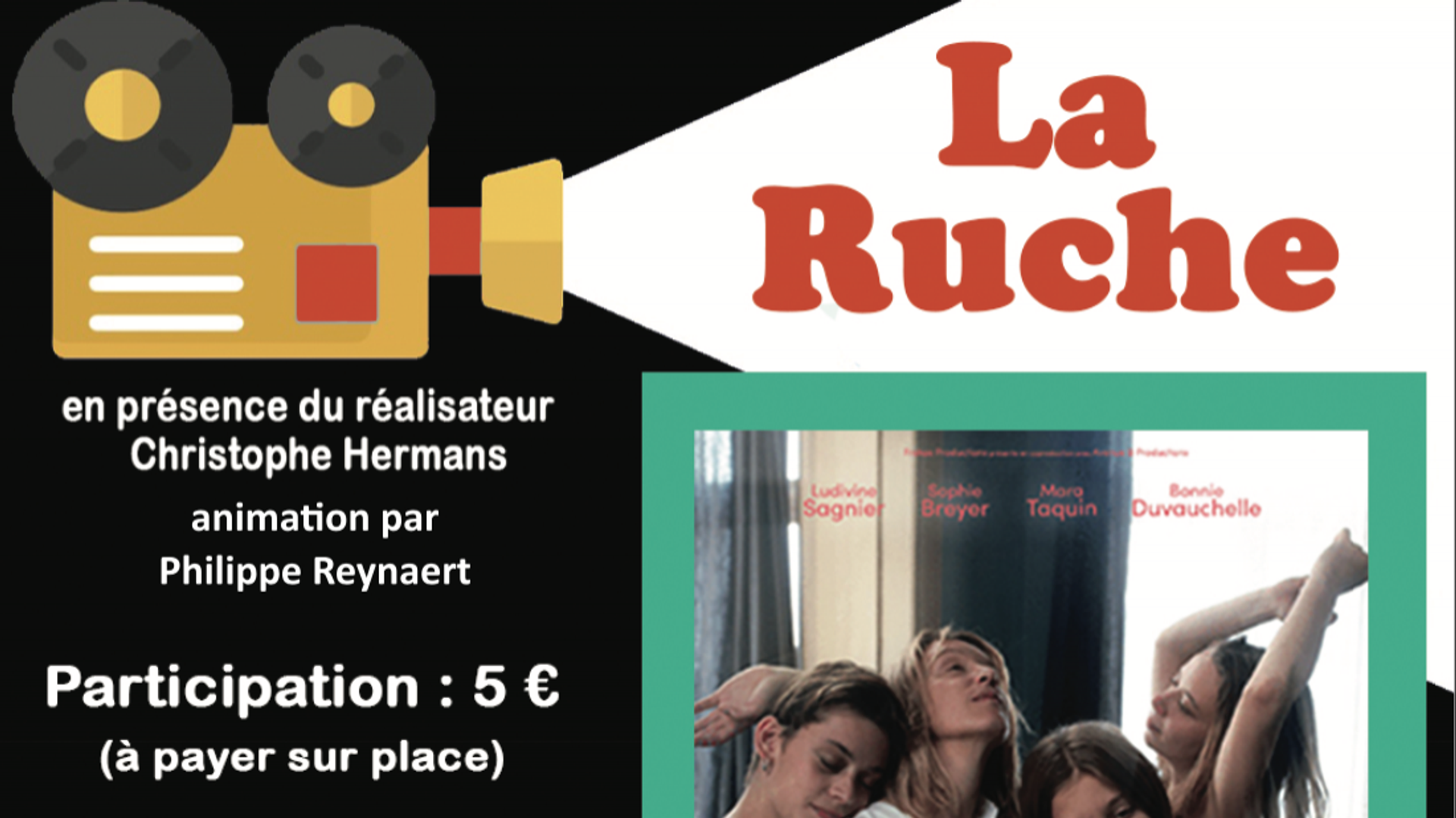 'La Ruche' : un ciné débat autour de la bipolarité en présence du réalisateur Christophe Hermans ...