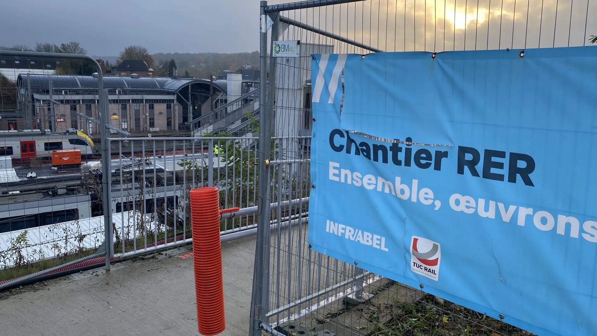 RER : les grands chantiers 2024 sur la ligne 124 Bruxelles-Nivelles ...