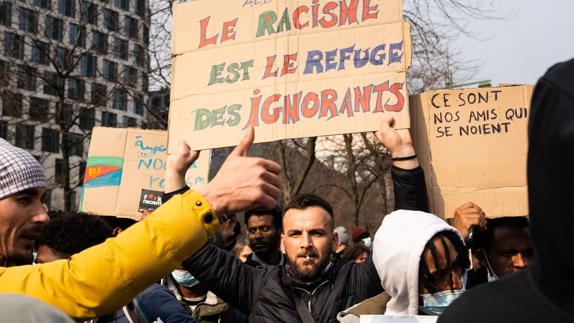 La société civile se rassemble pour se lever 'contre le racisme ...