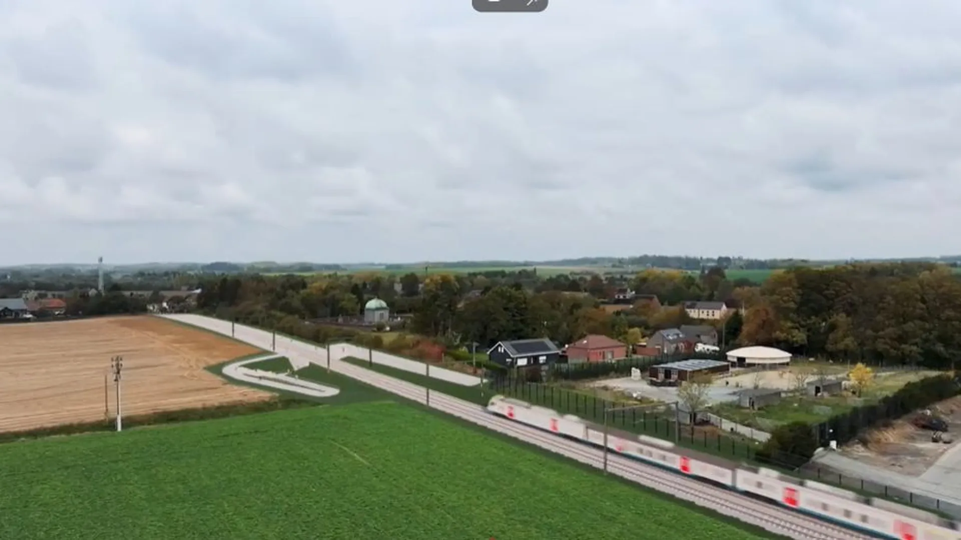 Cambron-Casteau : une toute nouvelle gare à l'intérieur du parc Pairi ...