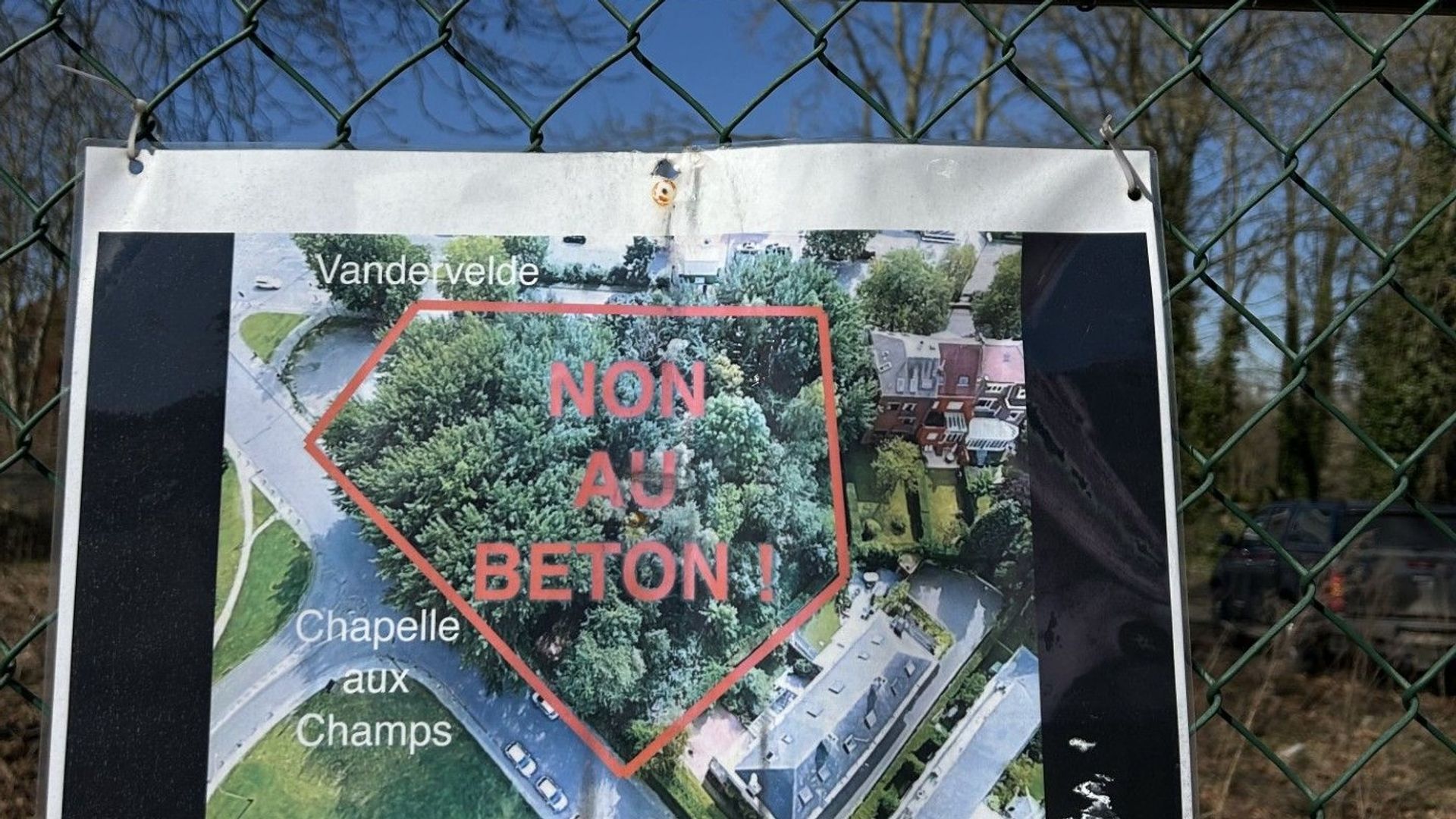 Le bosquet Vandervelde rasé pour la construction de logements sociaux ...