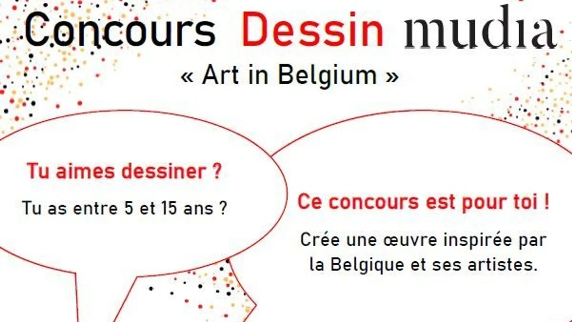 Le Mudia, le musée d’art de Redu lance un concours de dessin pour les plus jeunes - RTBF Actus