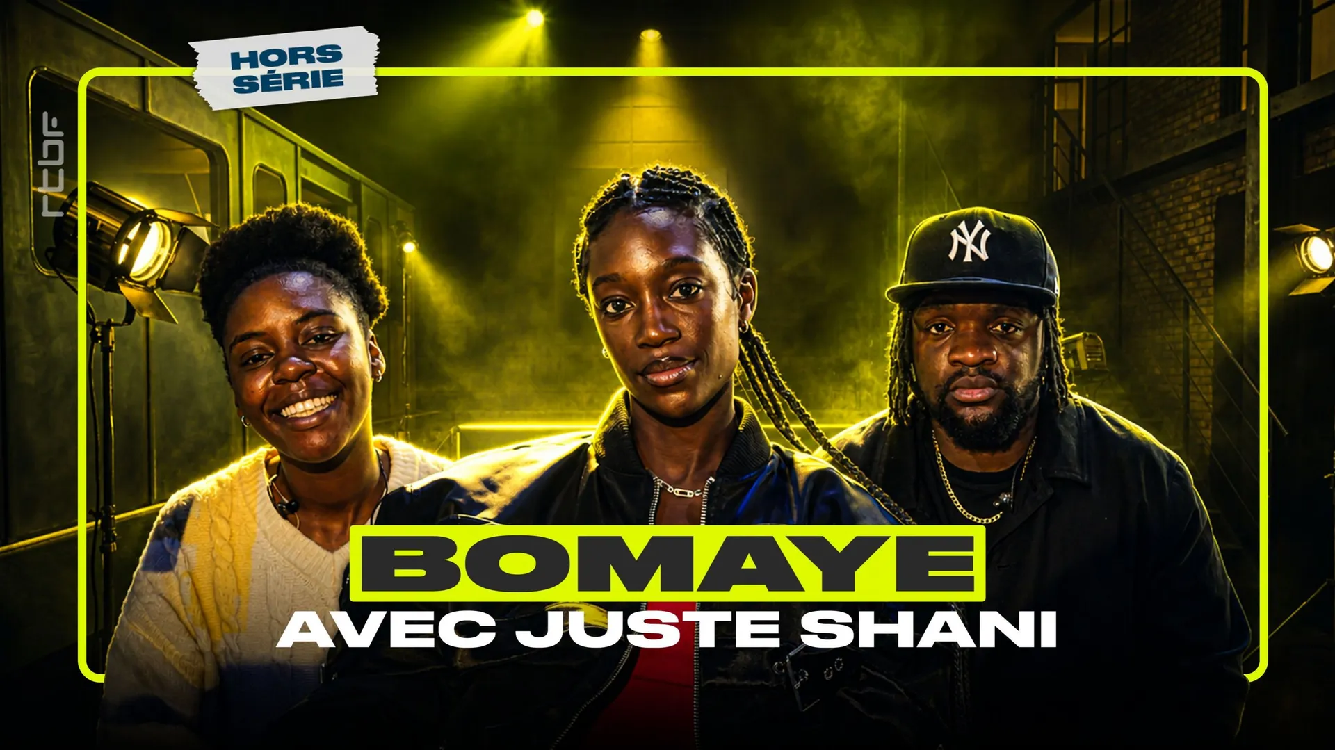 Une heure de freestyle rap avec Juste Shani, Lesley & Myk - RTBF Actus