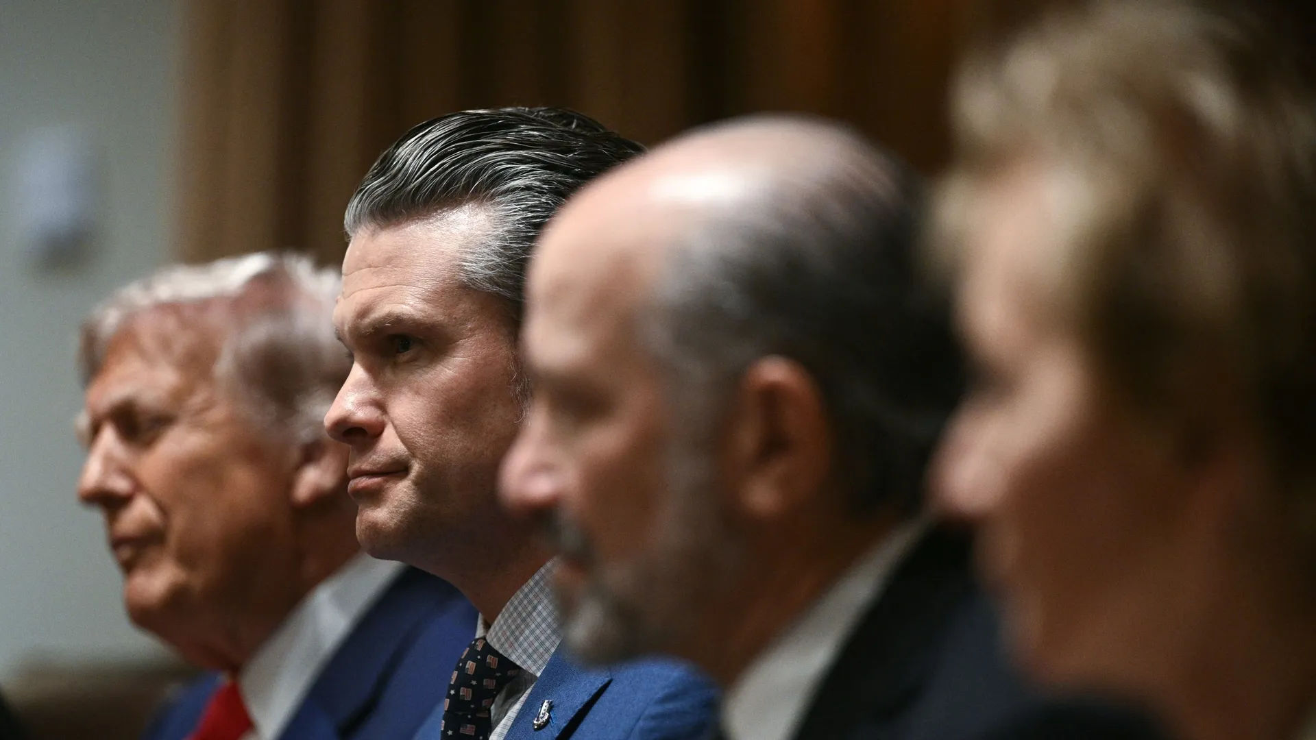 Pete Hegseth, secrétaire d'Etat à la Défense américain, repartage une ...