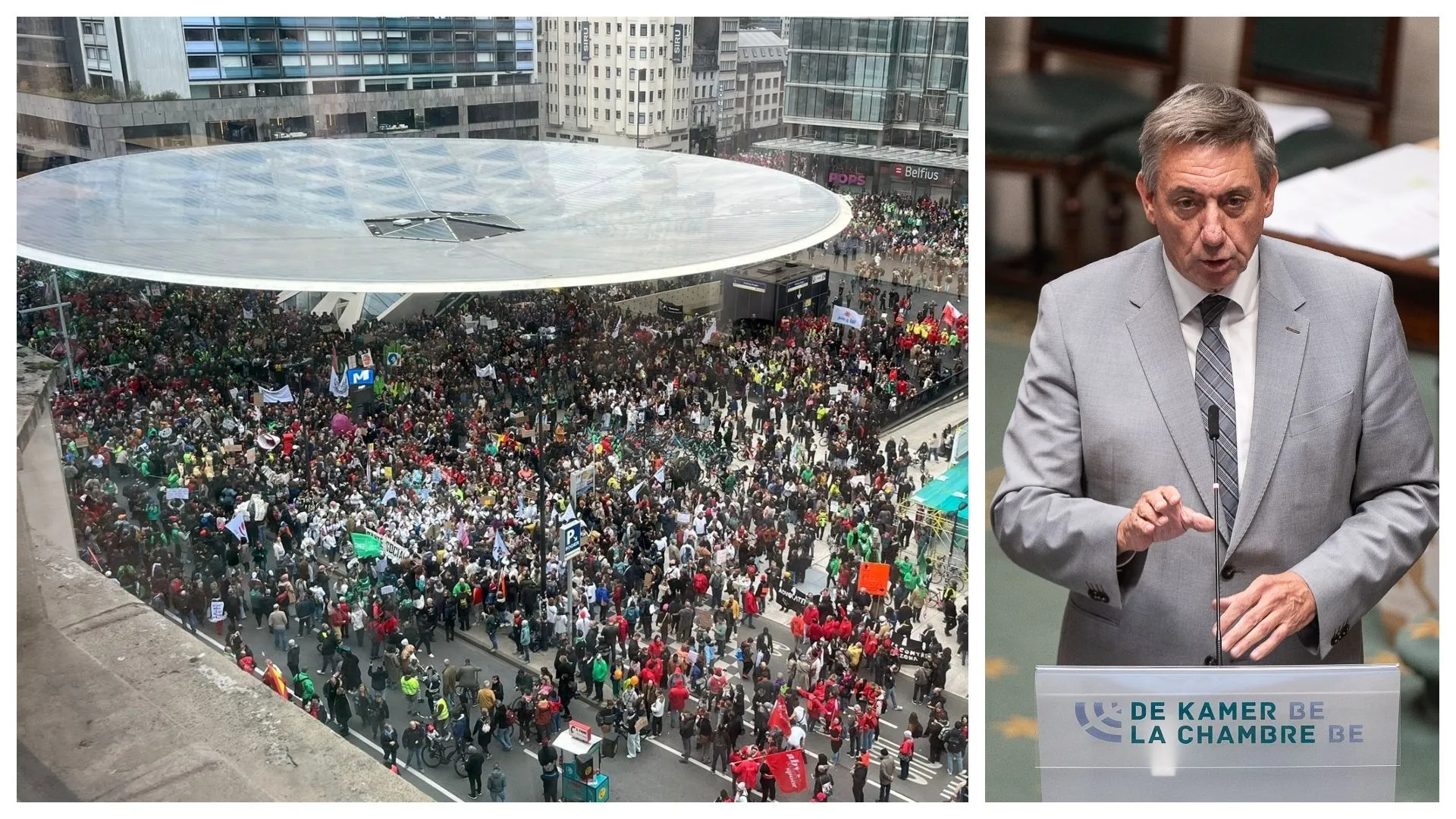 Pensions: 'On vole les meilleures années des travailleurs', déclare Raoul Hedebouw du PTB - RTBF ...