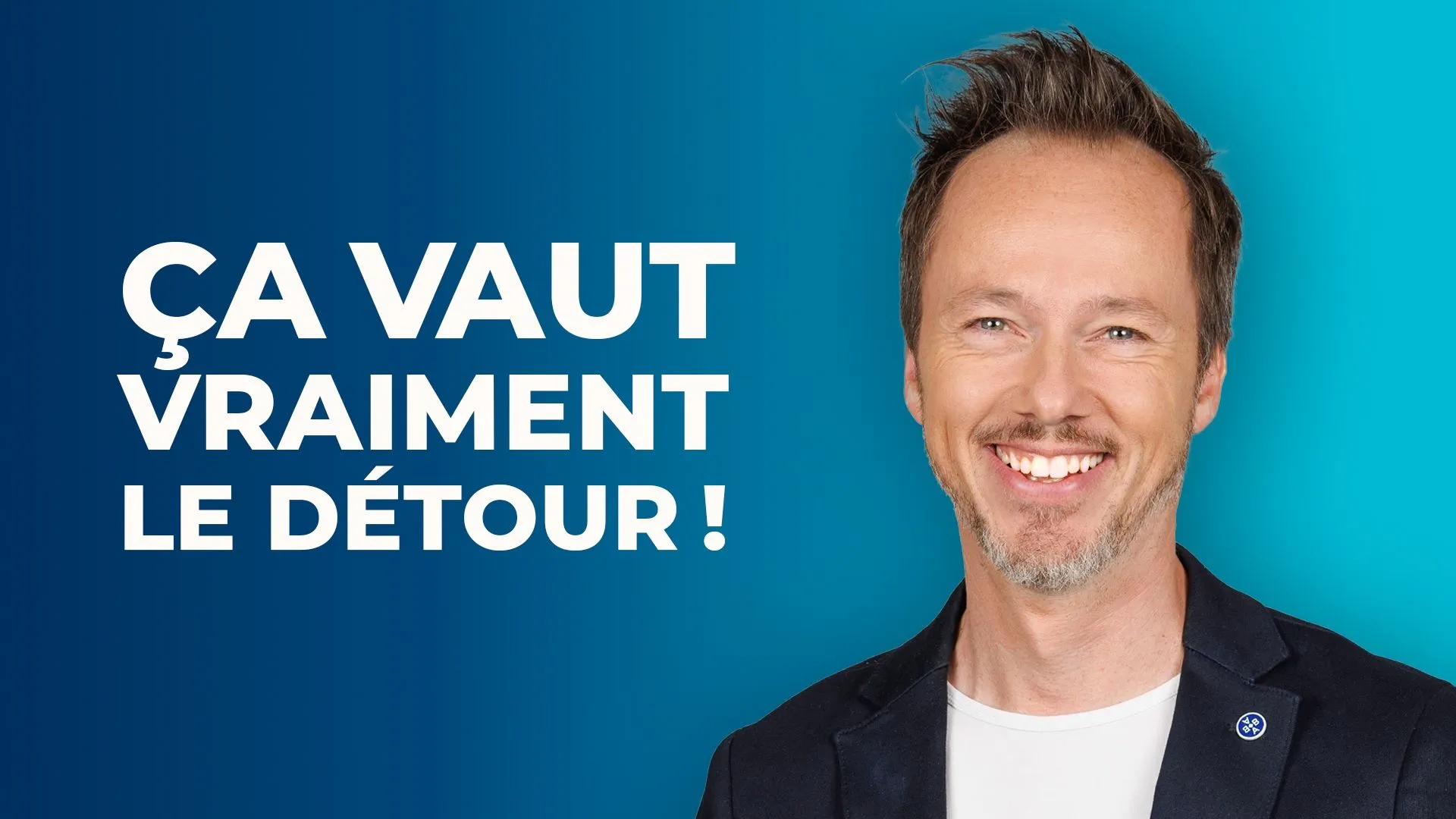 Vincent Delbushaye, la nouvelle voix de 'Ça vaut vraiment le détour ...