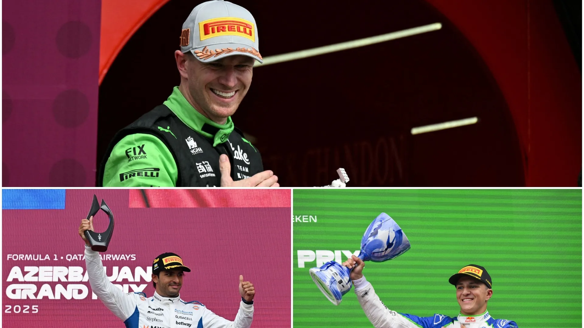 Trois 'petites' écuries sur un podium de F1 la même année : une grande ...