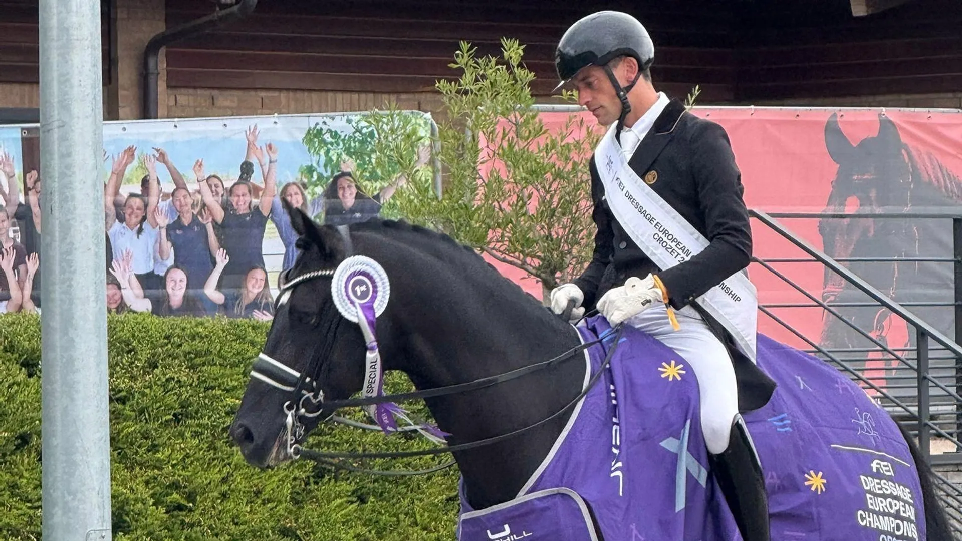 Justin Verboomen gagne le Grand Prix du Top douze de dressage à ...