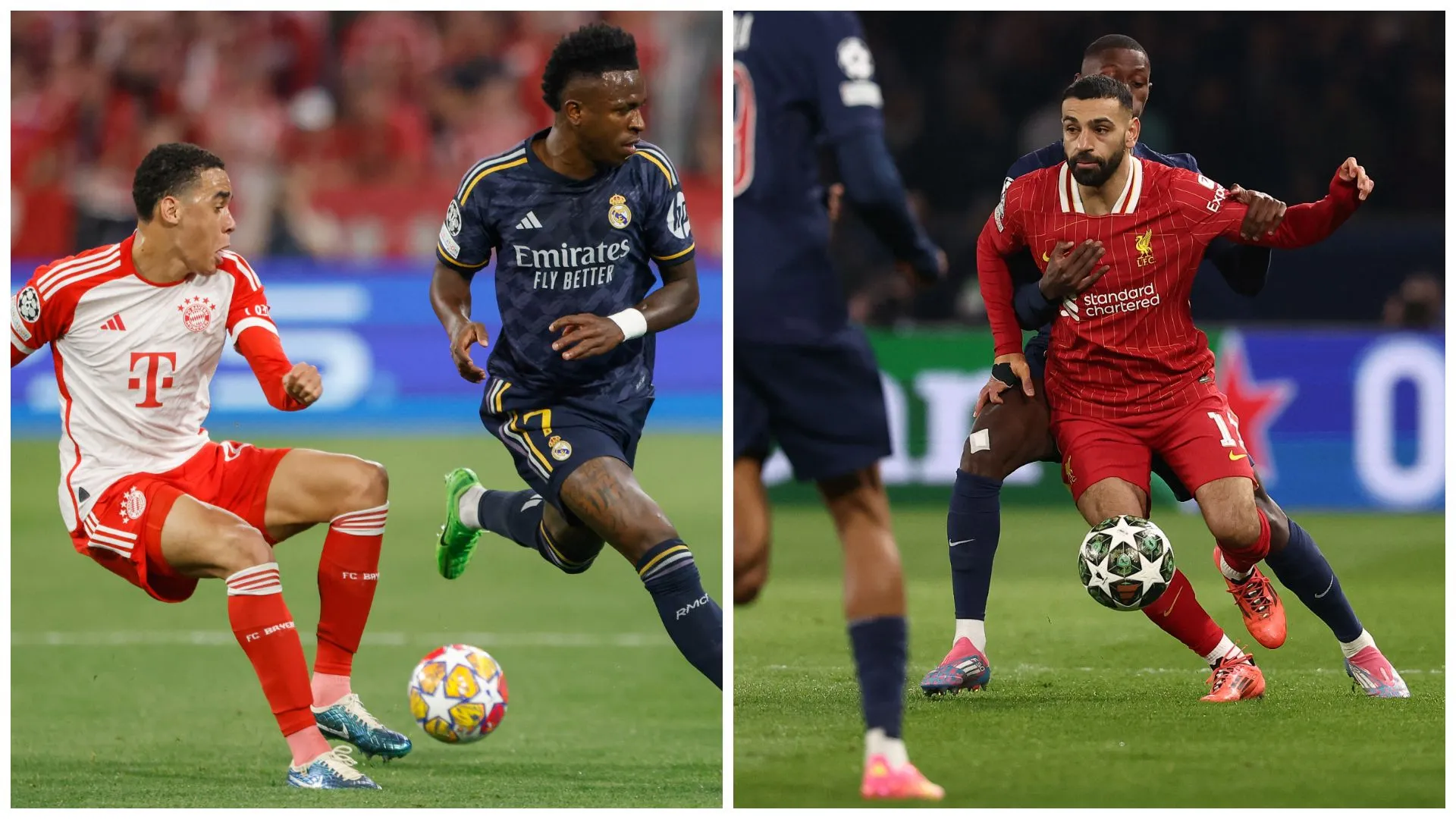 Des chocs Real – Bayern et PSG – Liverpool, un duel espagnol… Les ...