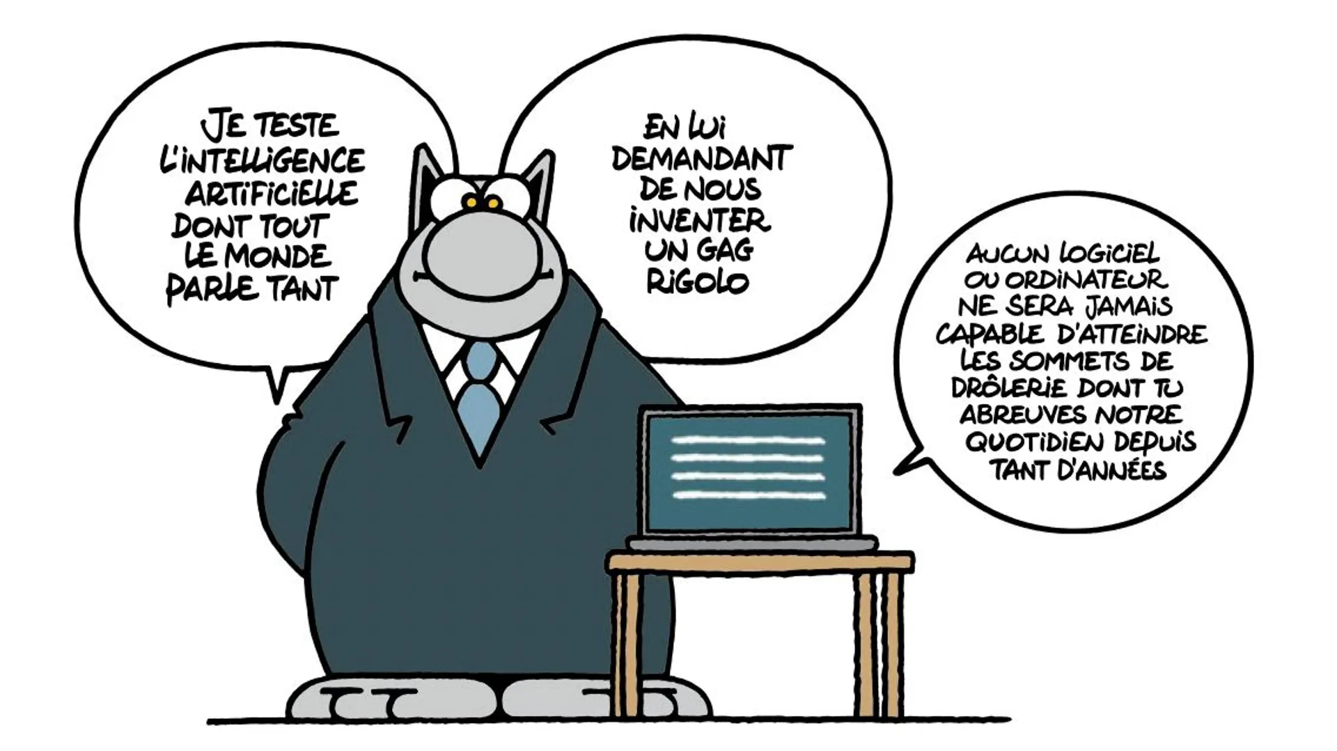 'A l’origine du Chat', celui de Philippe Geluck : 'J’ai progressé en ...