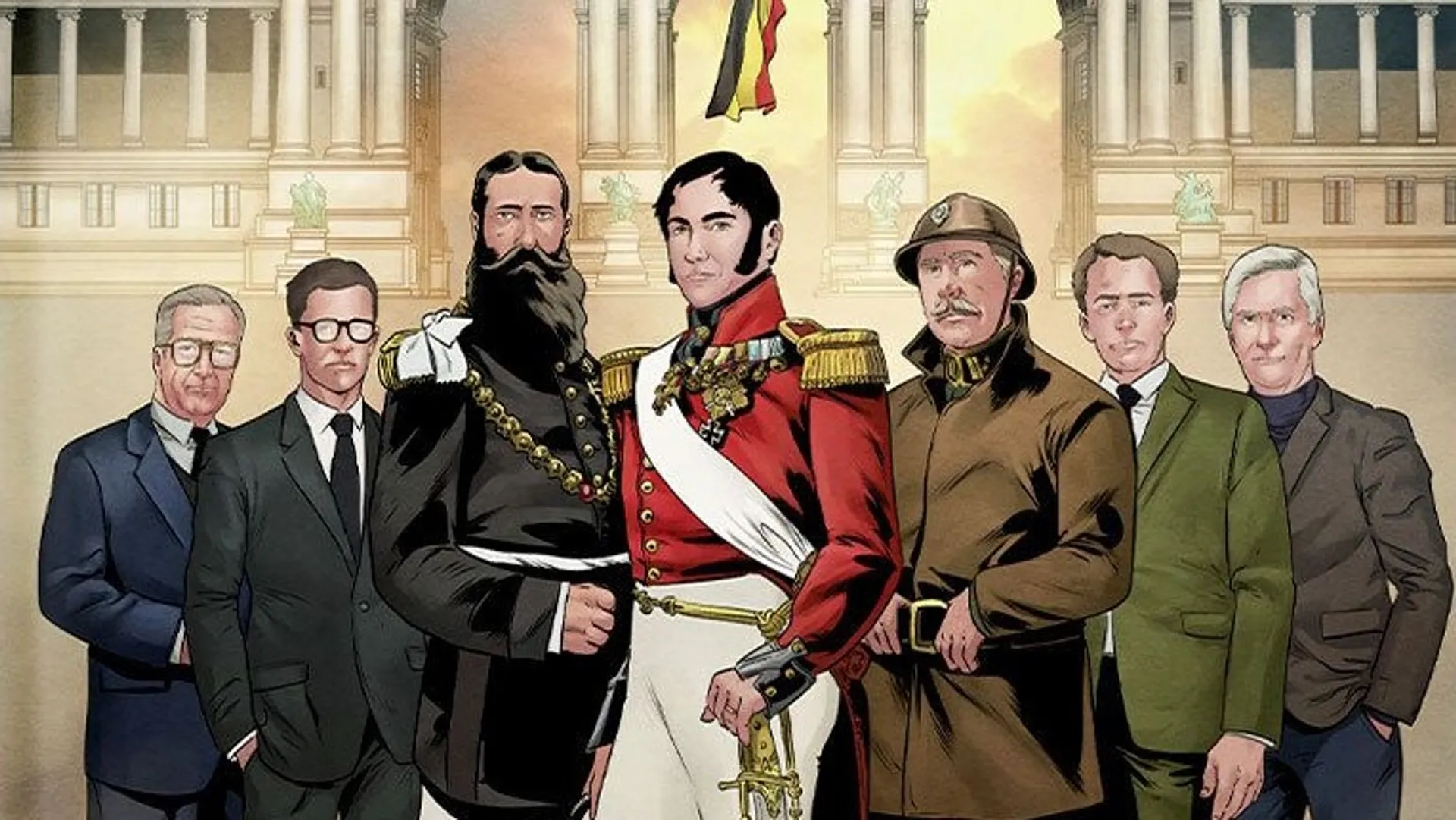'Les rois des Belges' : la BD qui vous plongera dans l’histoire des ...