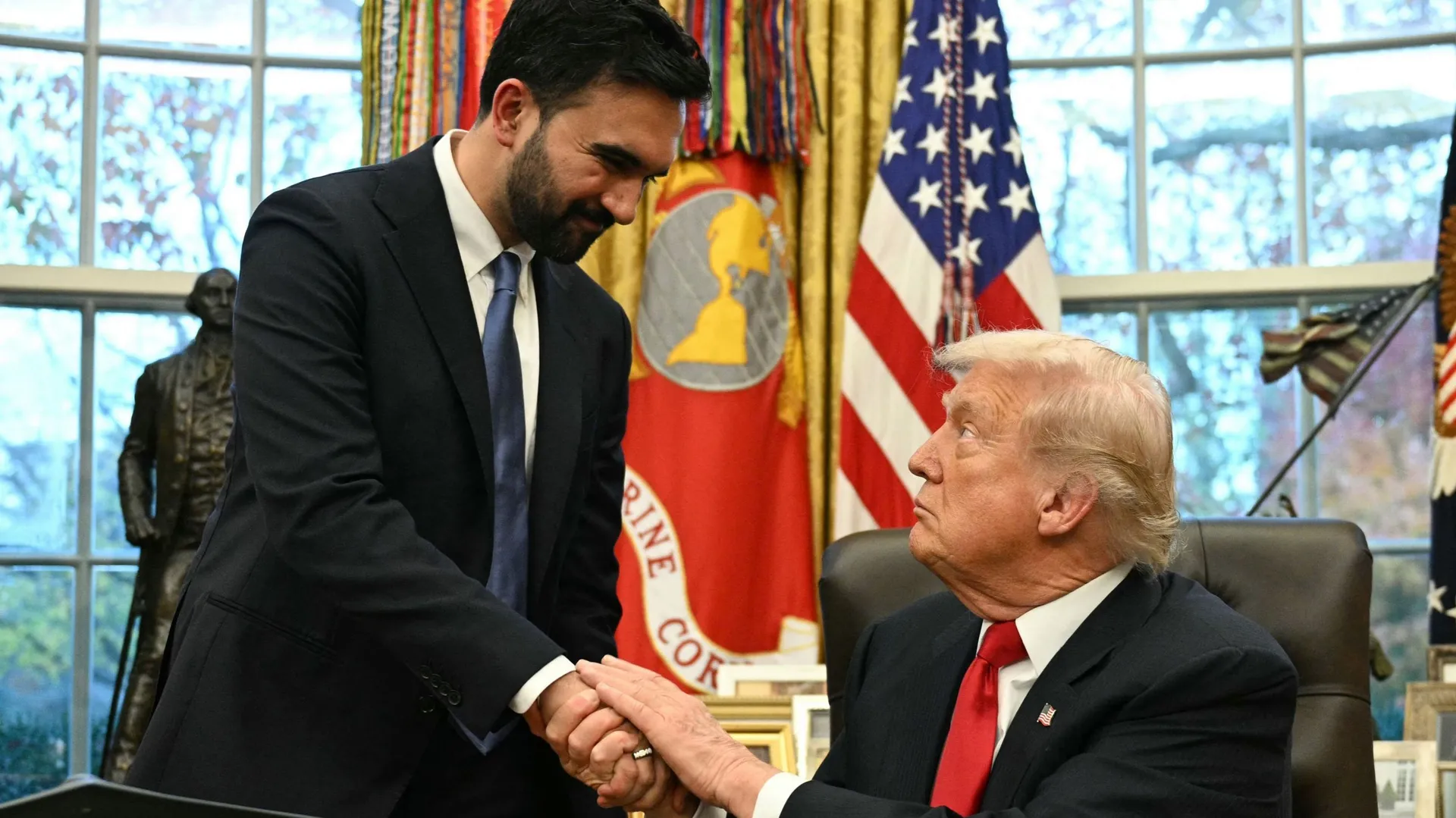 Donald Trump promet d''aider' Zohran Mamdani, le maire élu de New York ...