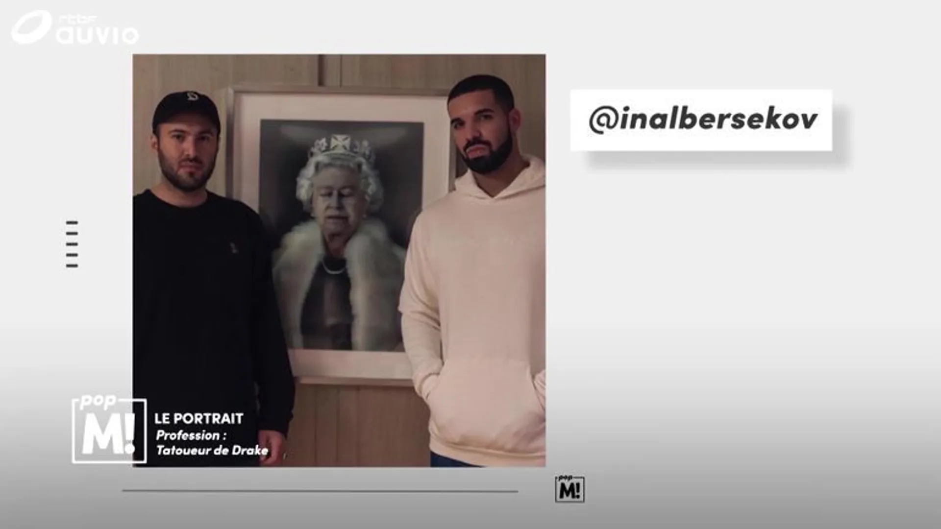 Portrait d'Inal Bersekov, le tatoueur de Drake - RTBF Actus