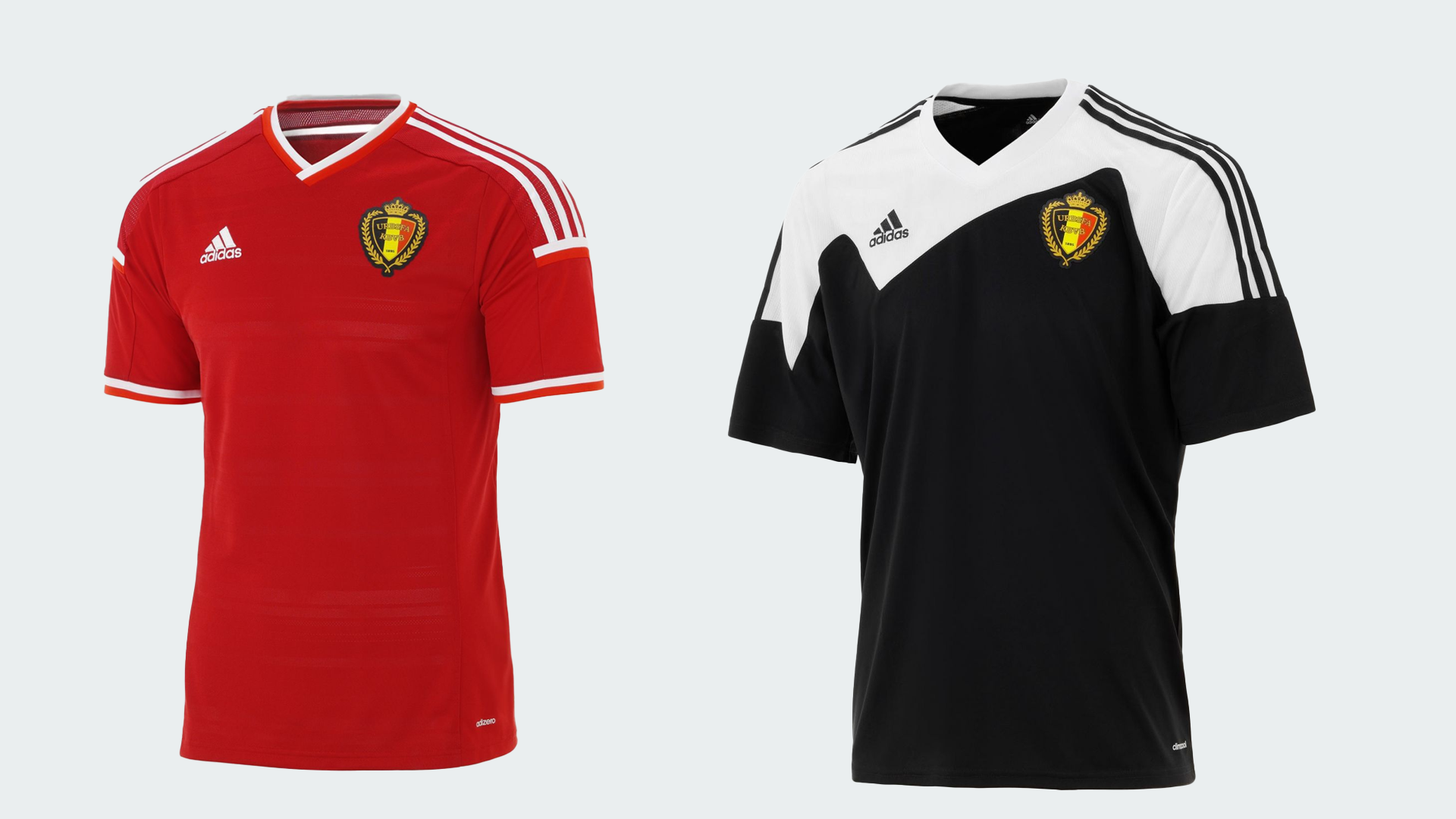 Retour sur les maillots des Diables Rouges de ces dix dernières années ...