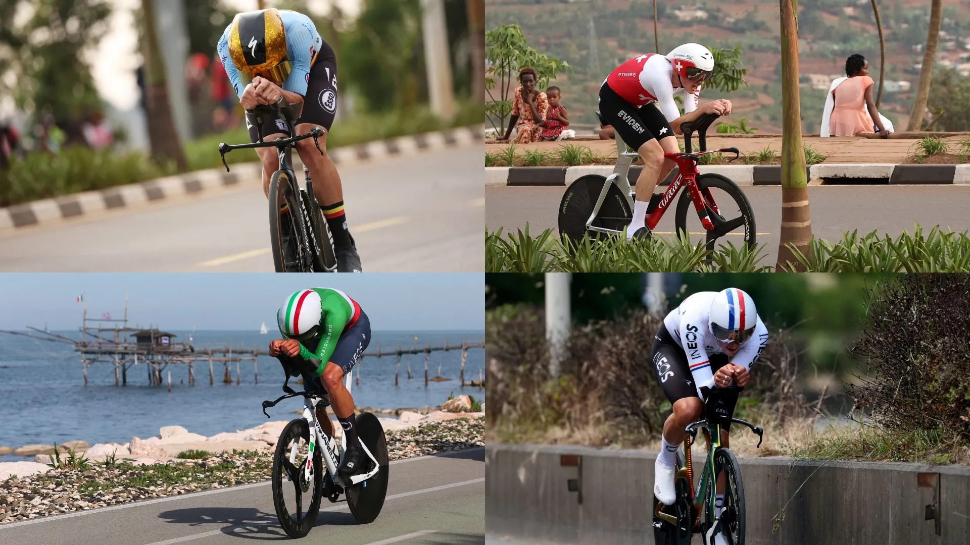 Historique ! Remco Evenepoel remporte le contre-la-montre de l’Euro et signe un quadruplé inédit ...