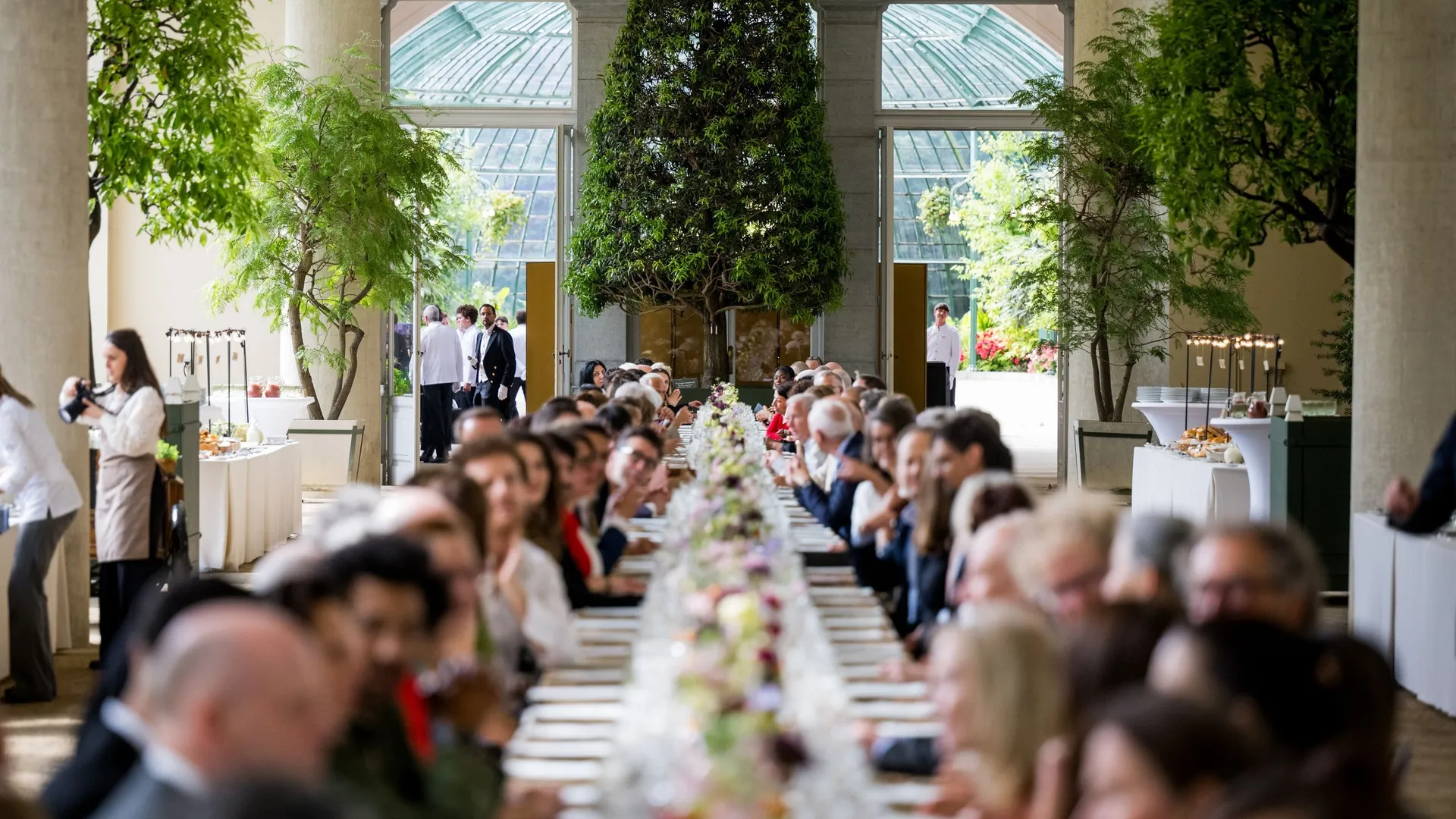 Le roi et la reine organisent leur première fête des voisins au Palais ...