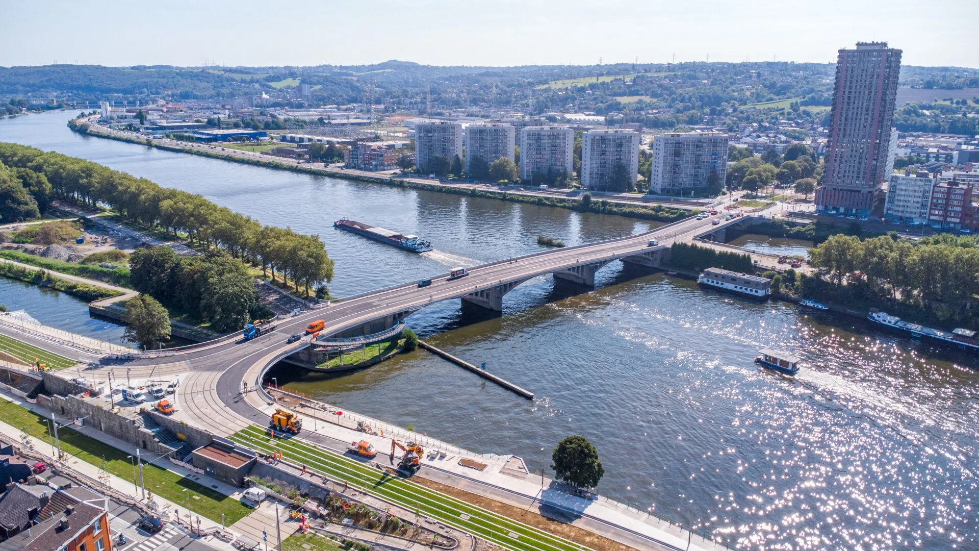 La nouvelle trémie du boulevard urbain à Liège sera ouverte aux ...
