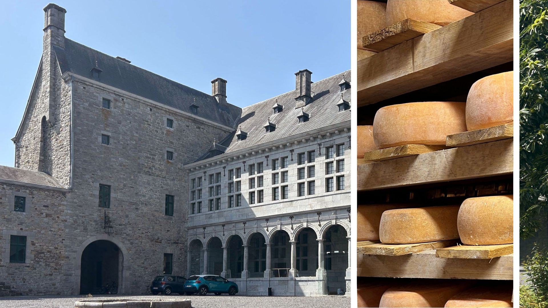 La fête du fromage au château de Harzé - RTBF Actus