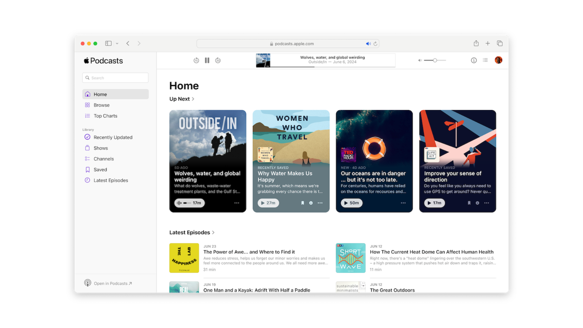 Apple Podcasts est désormais disponible sur le web - RTBF Actus