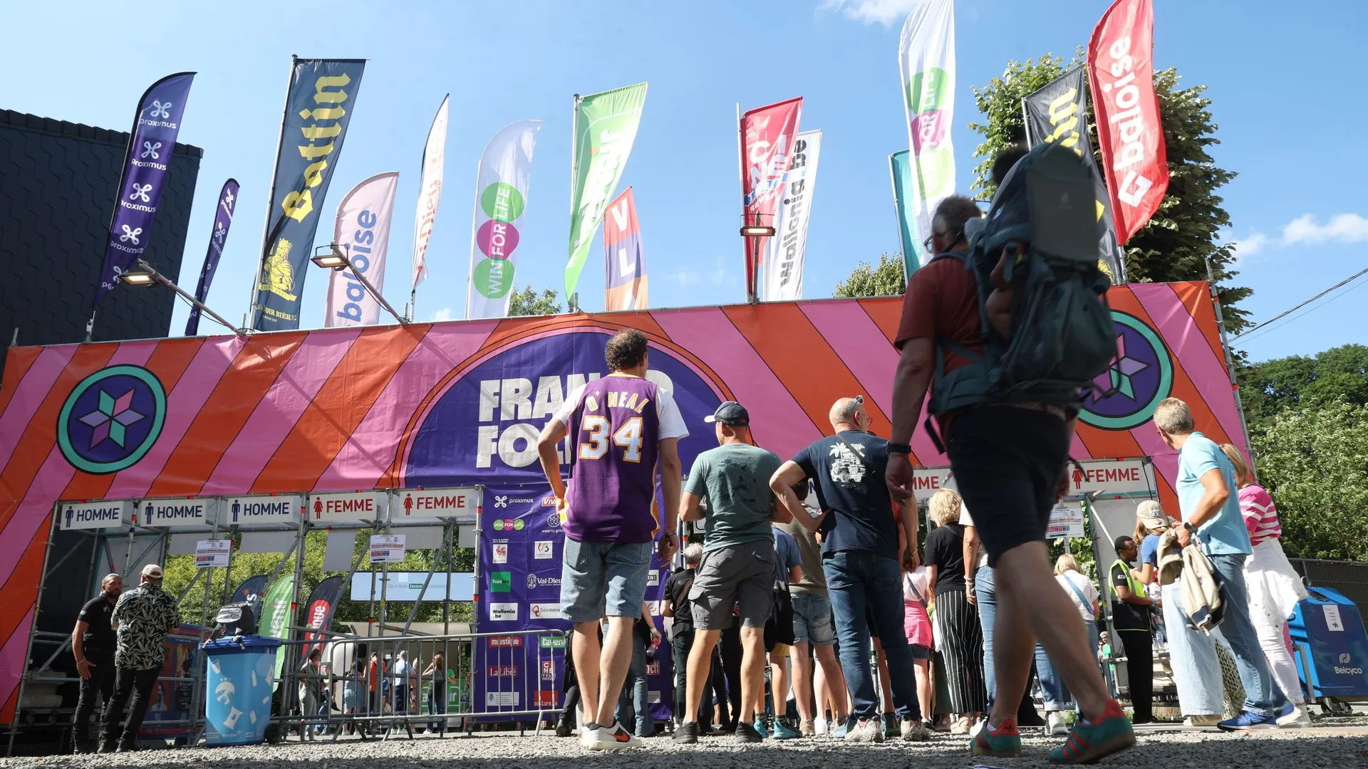 -M- rallume la flamme de 'Lamomali' sur la scène des Francofolies de Spa - RTBF Actus