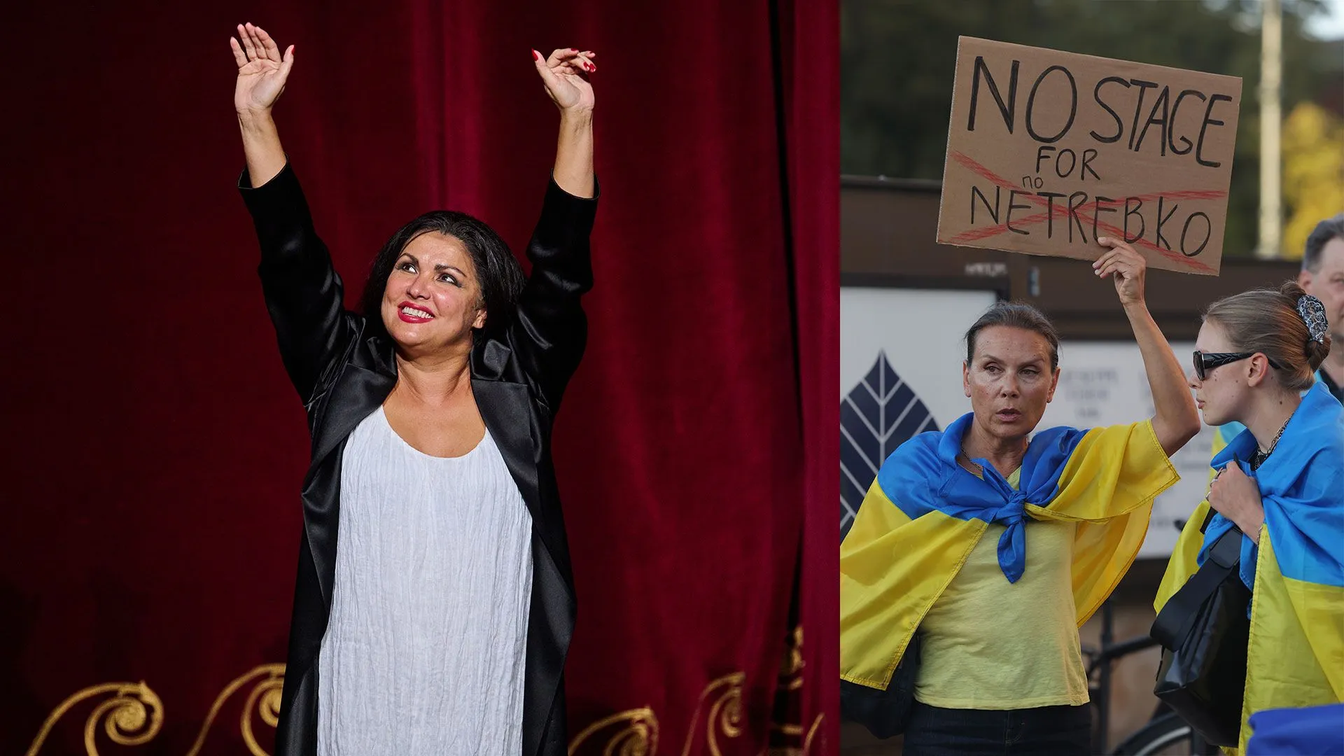 La venue de la soprano russe Anna Netrebko au Royal Ballet and Opera de ...