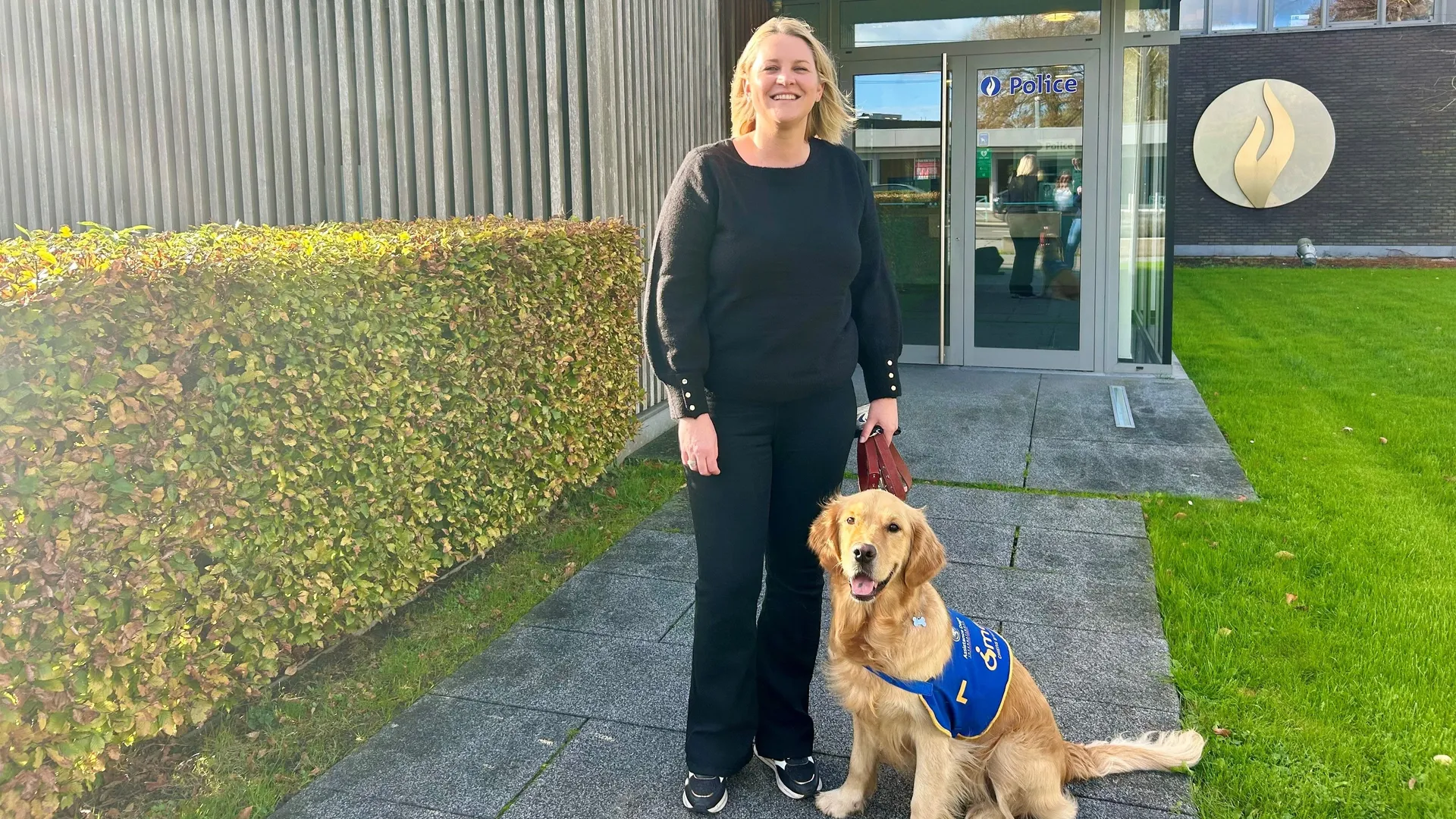 Oslo, le nouveau chien d’assistance judiciaire des policiers de la zone ...