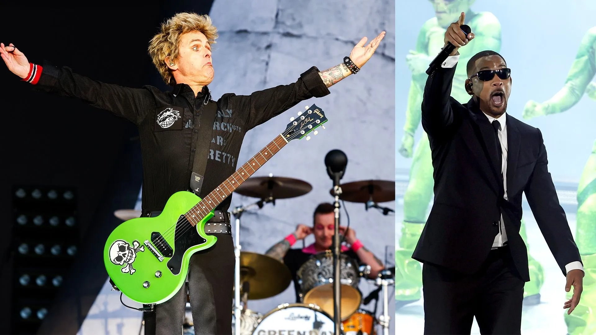 Green Day critique l'administration Trump alors qu'une fusée est lancée près du festival Ohana ...