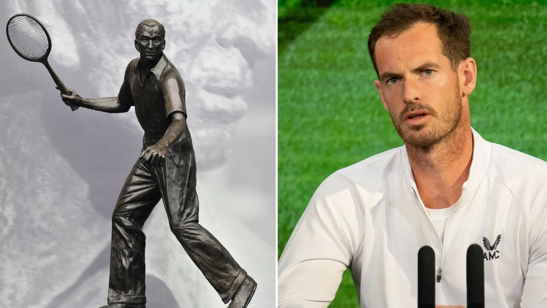 Wimbledon : Andy Murray aura droit à sa statue à Wimbledon, comme Fred ...