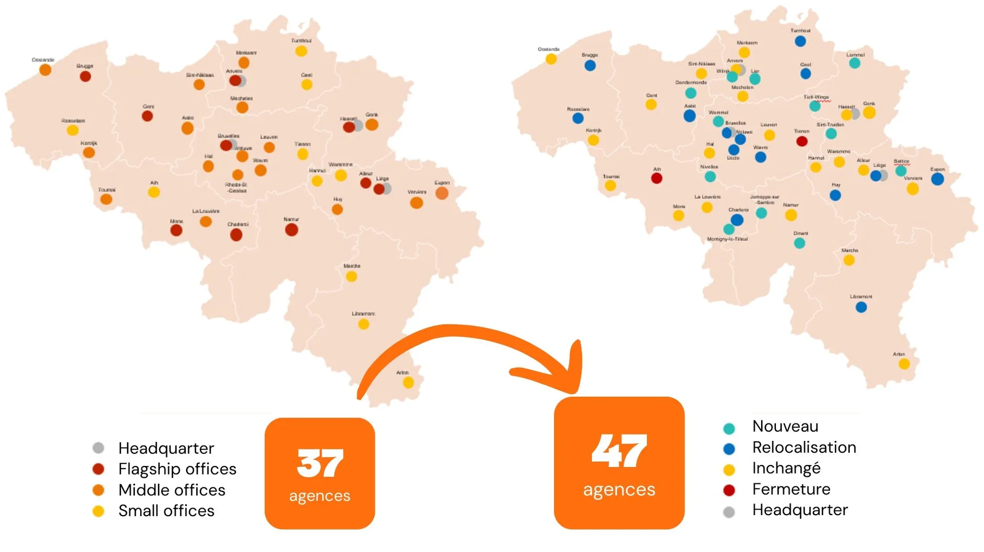 Ethias ouvre de nouvelles agences et mise sur la proximité - RTBF Actus