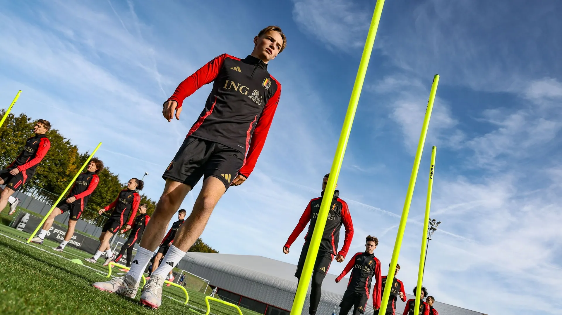 Hugo Siquet, le petit nouveau chez les Diables : 'Il est encore jeune ...
