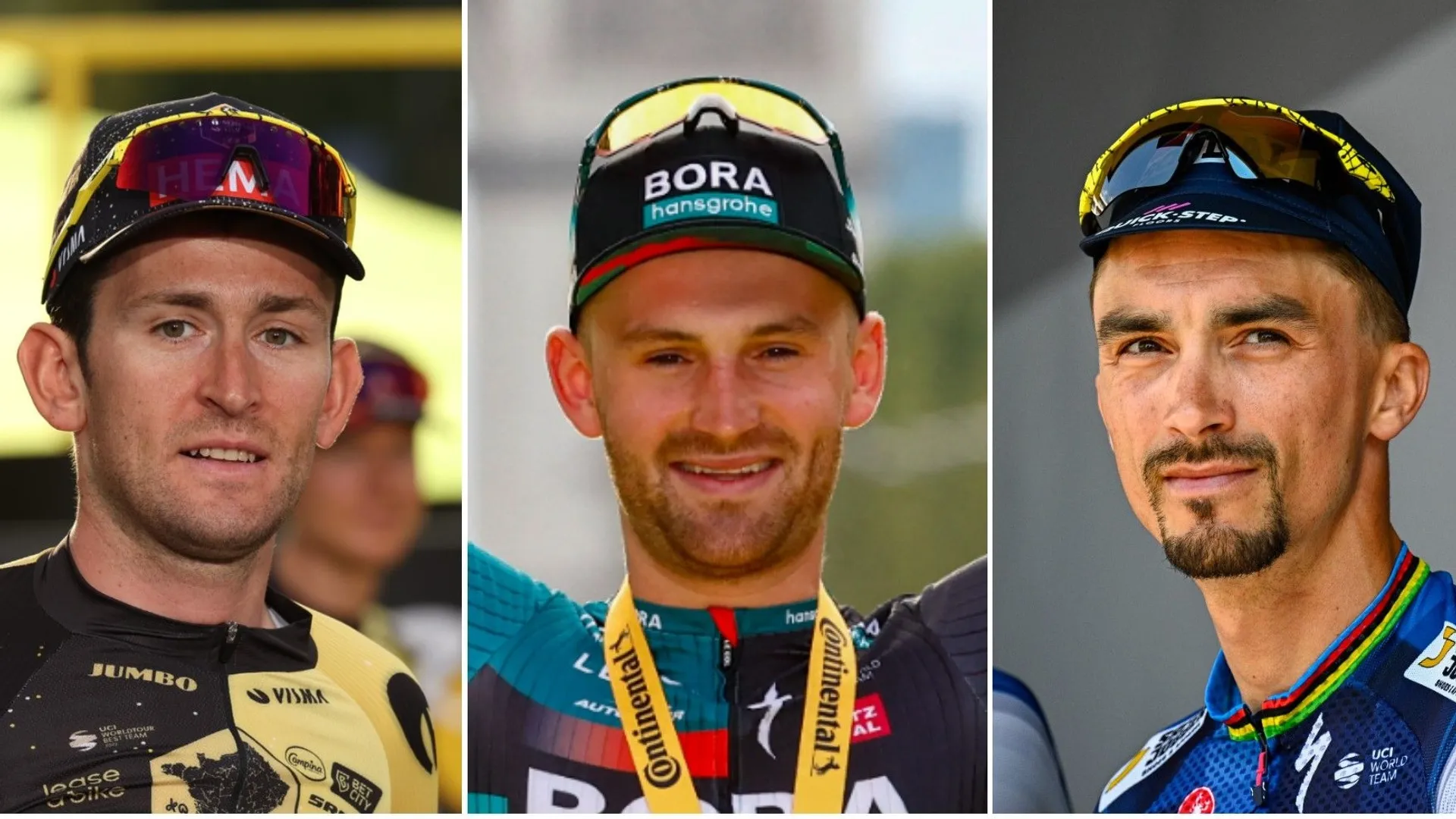 Benoot, Alaphilippe, Meeus ou encore Van Wilder au départ du Tour du ...