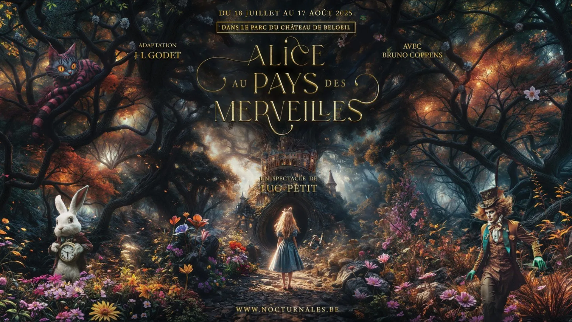 Alice au pays des merveilles enchante le château de Beloeil - RTBF Actus