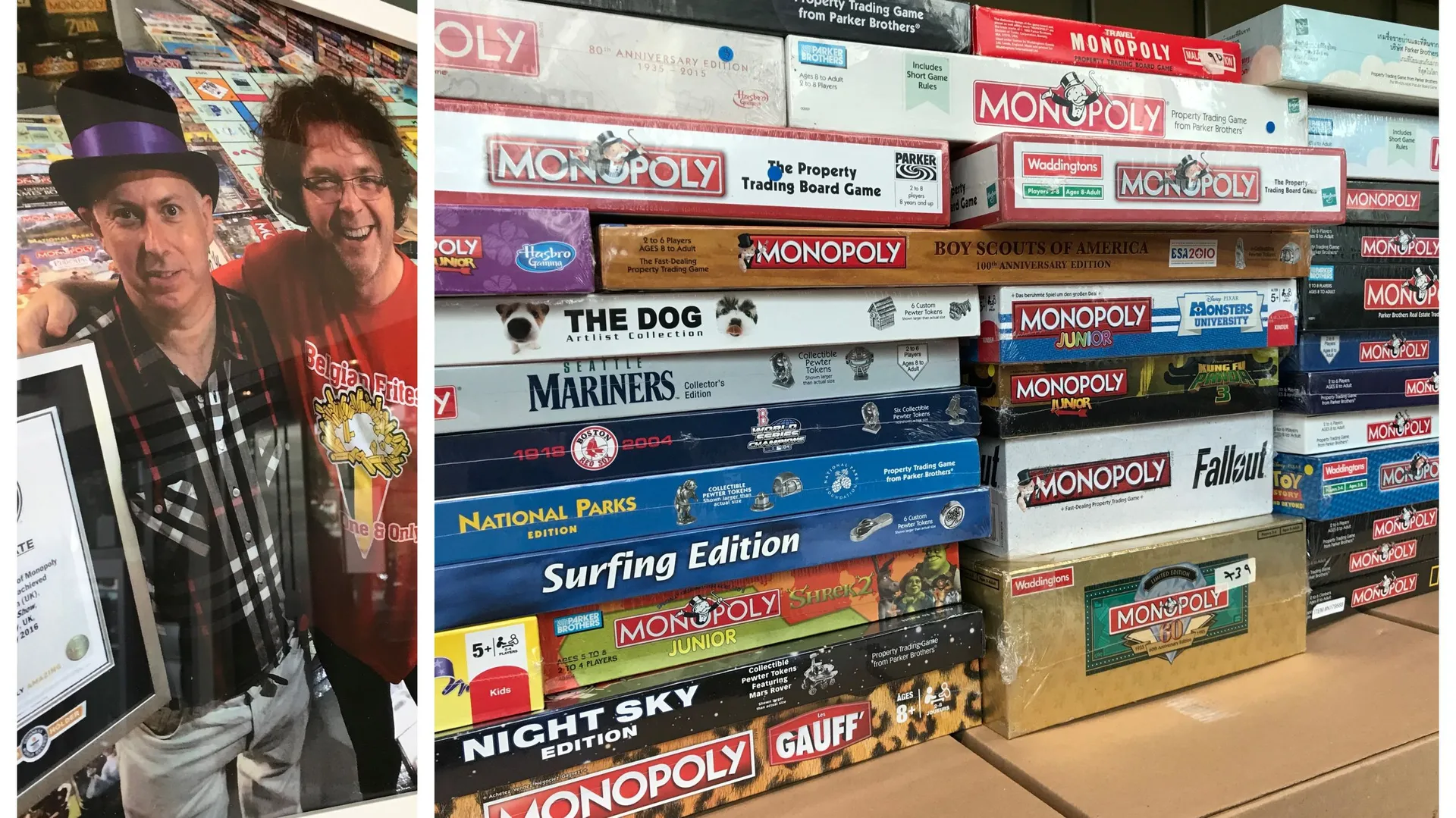 Des centaines de Monopoly du monde entier bientôt exposés à Charleroi ...