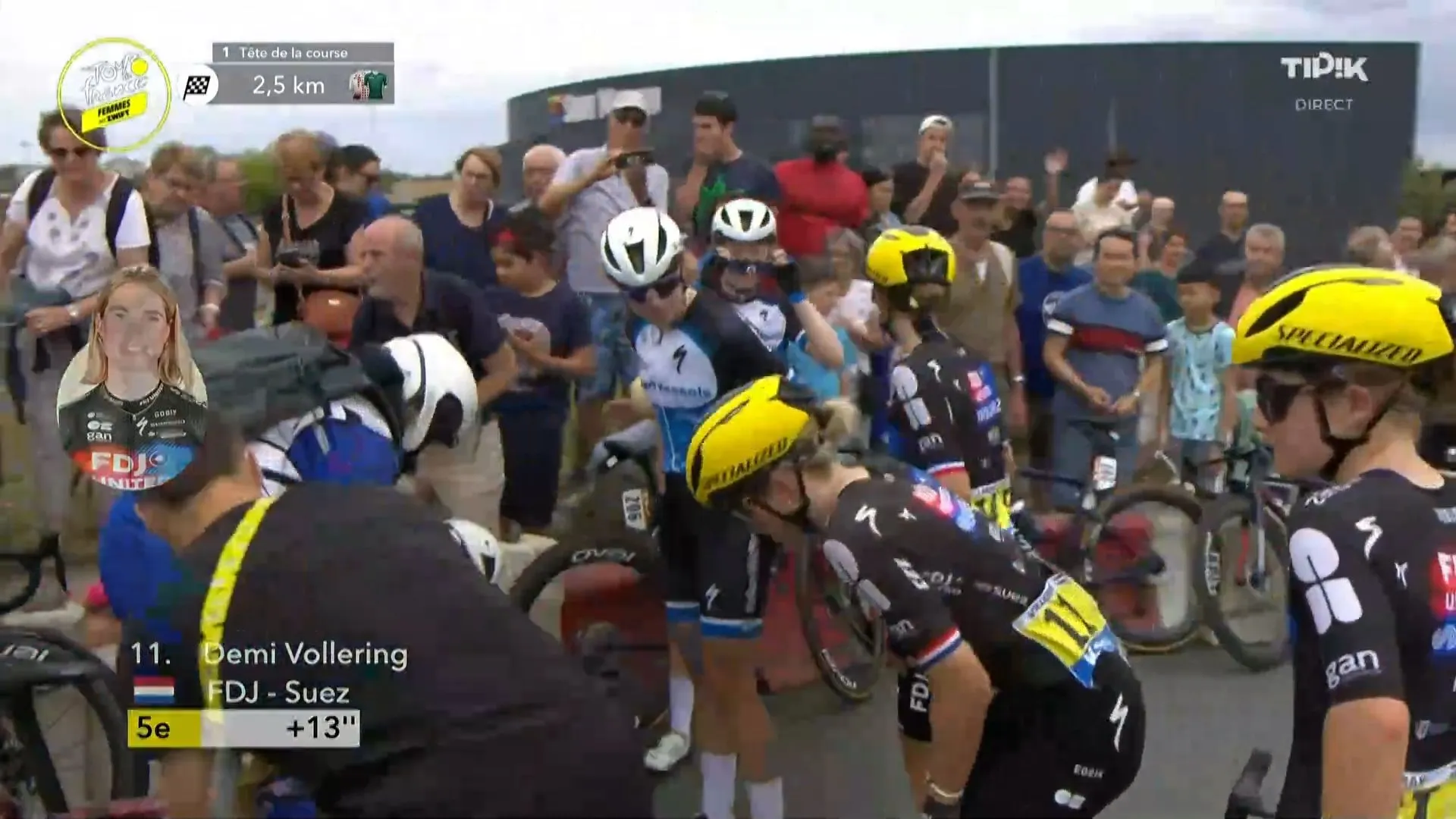 Chute de Demi Vollering : 'Ce n’est pas normal… on ne peut pas jouer ...