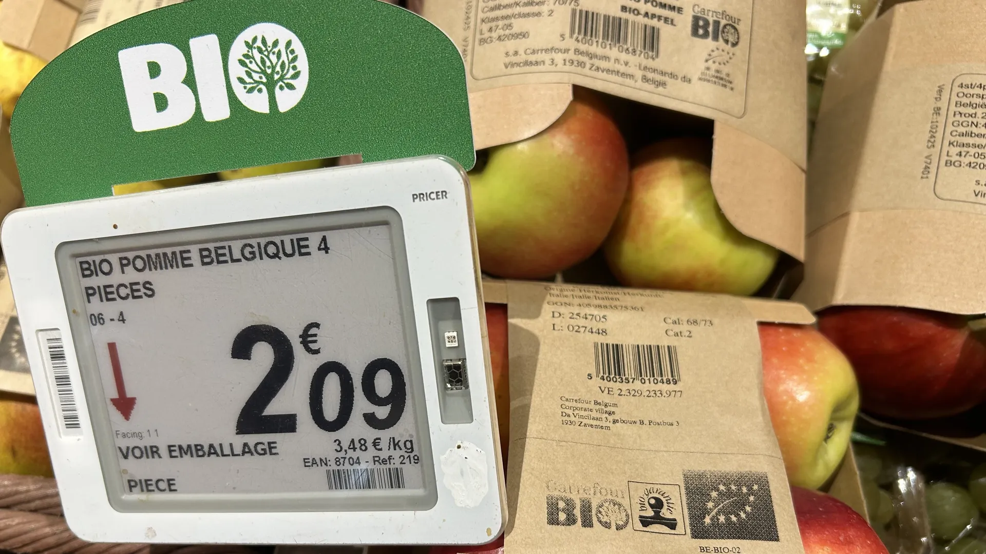 Pourquoi les pommes bio belges coûtent-elles si cher en supermarché ...