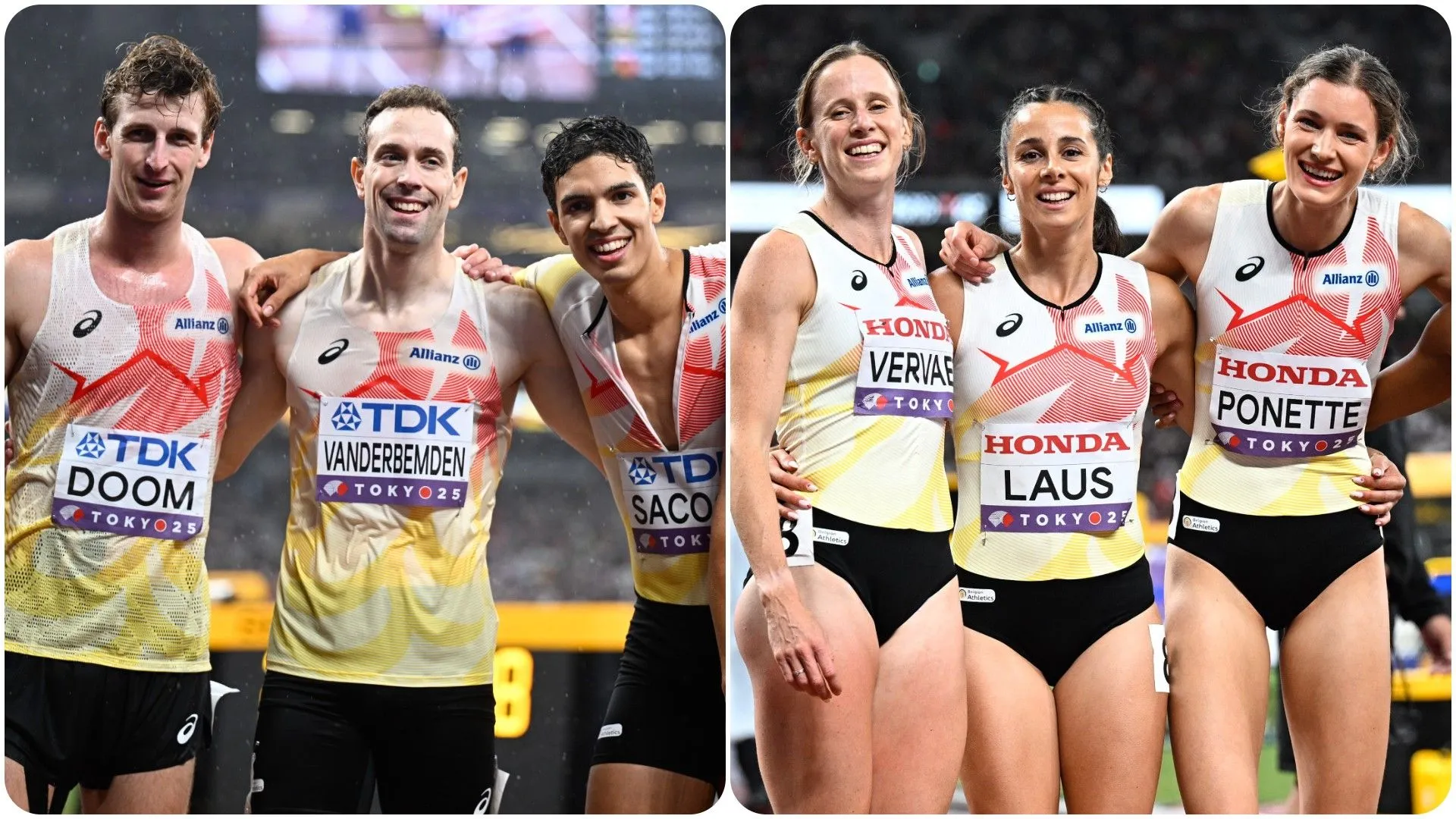 Mondiaux de relais : ça passe pour les Belgian Rockets, les Tornados ...