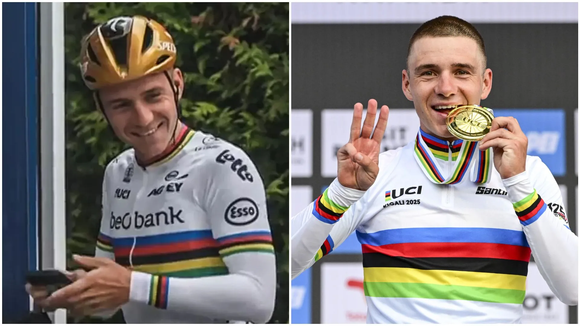 Historique ! Remco Evenepoel remporte le contre-la-montre de l’Euro et signe un quadruplé inédit ...