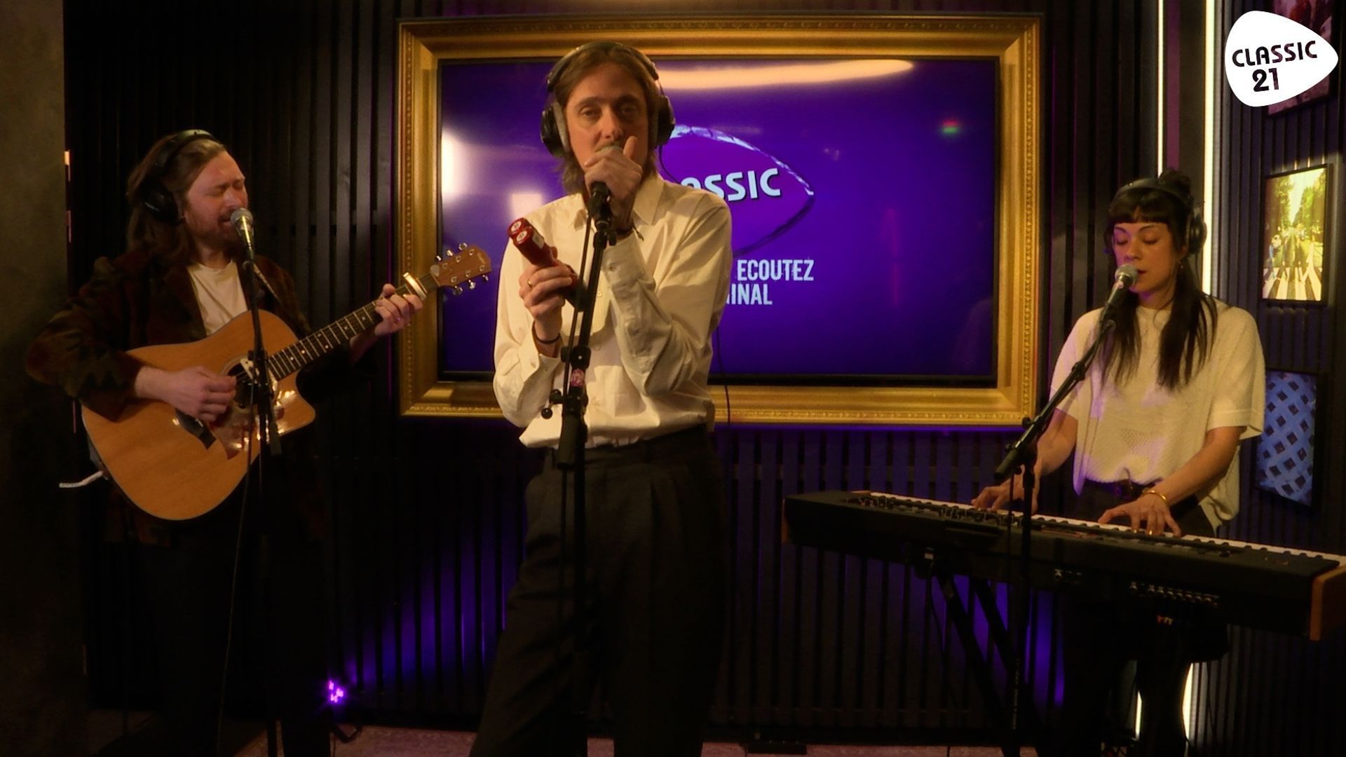 Le groupe Dan San en set acoustique sur Classic 21 - RTBF Actus